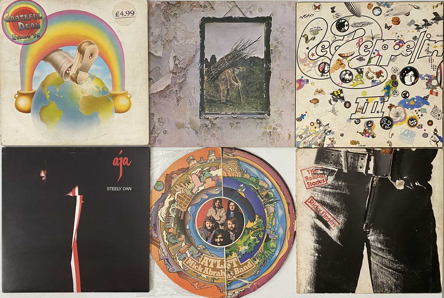 Lot 1227 - MIXED ROCK LP COLLECTION PLUS LED ZEPPELIN