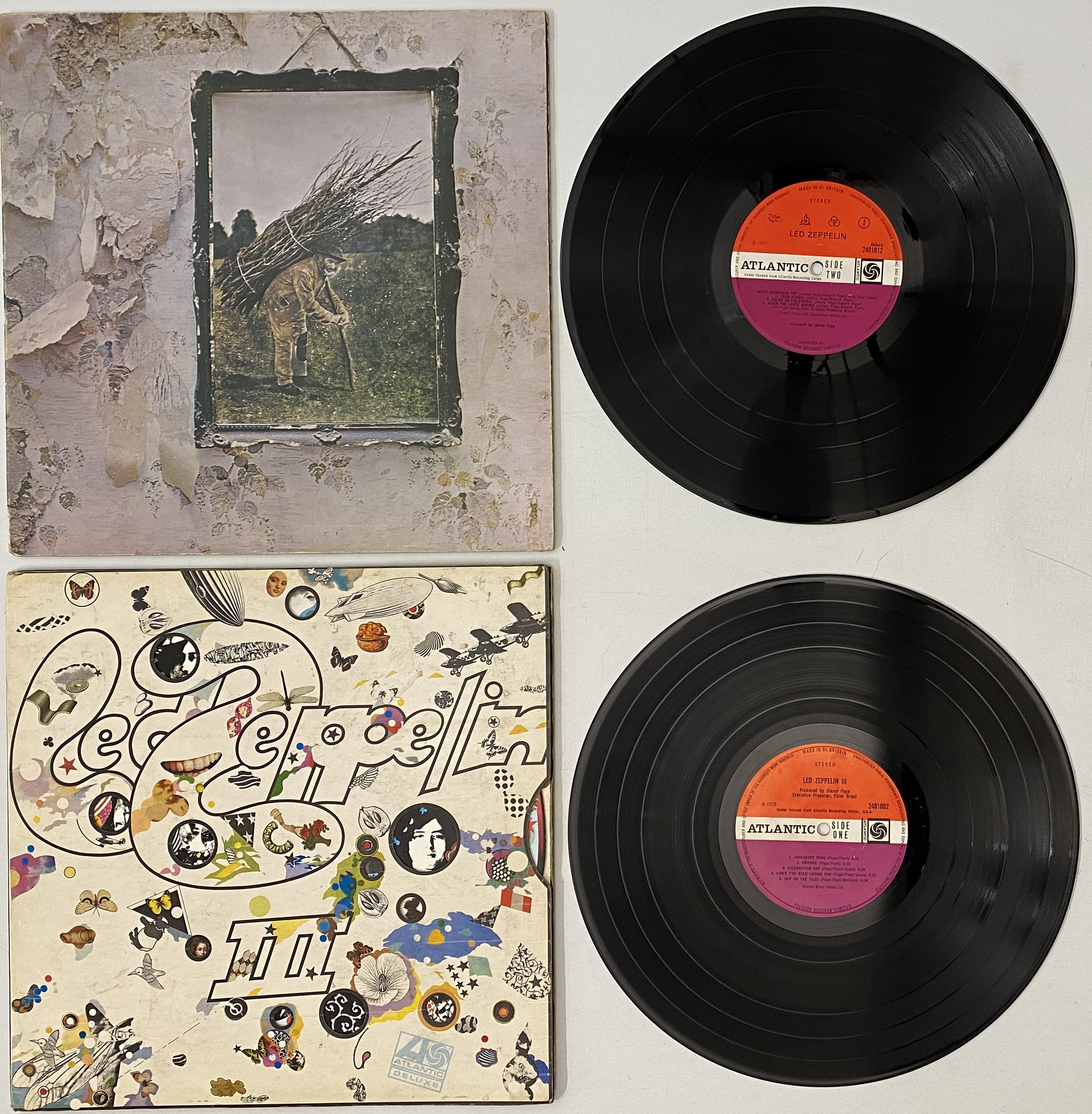 Lot 1227 - MIXED ROCK LP COLLECTION PLUS LED ZEPPELIN