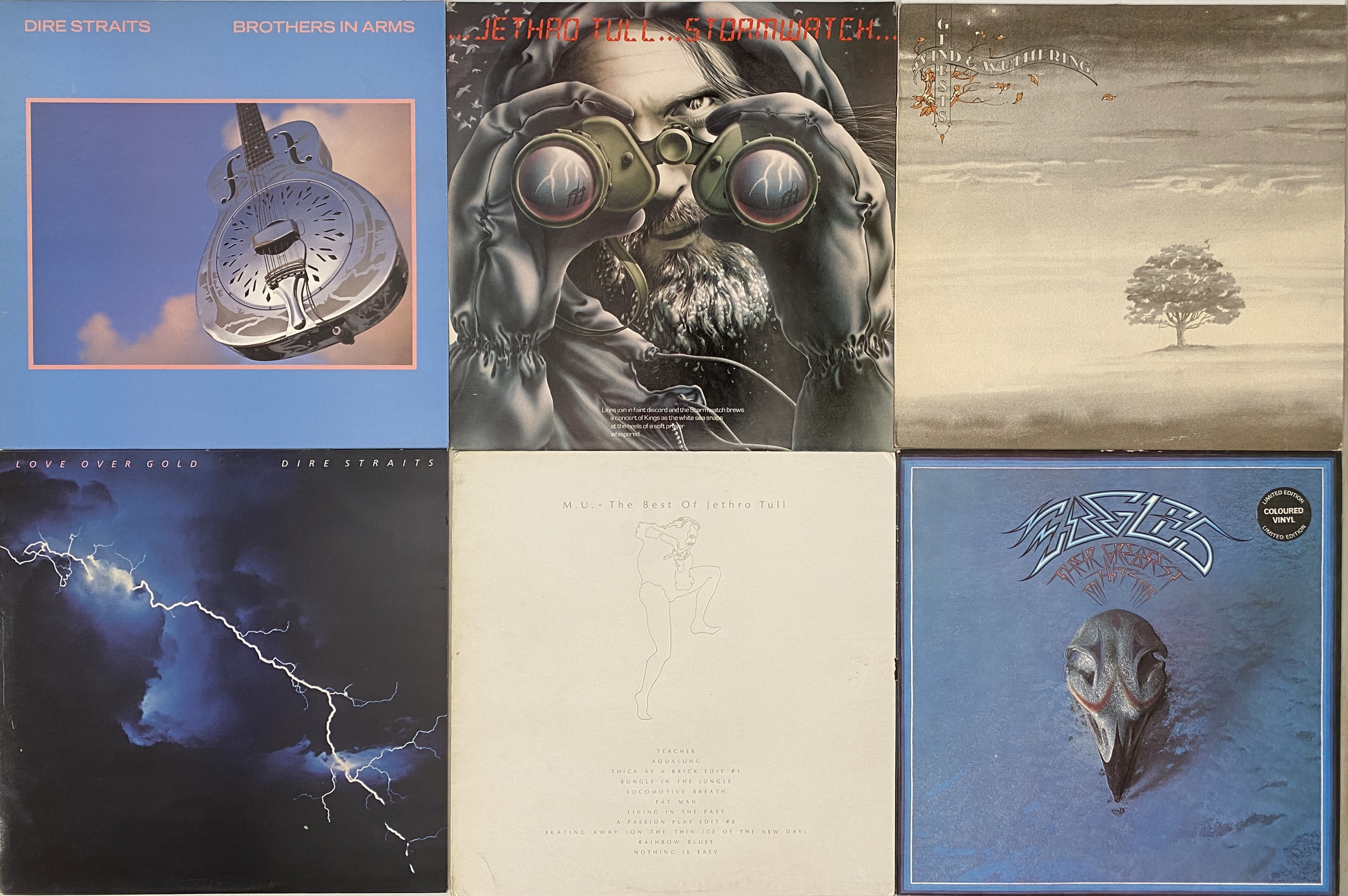 Lot 1227 - MIXED ROCK LP COLLECTION PLUS LED ZEPPELIN