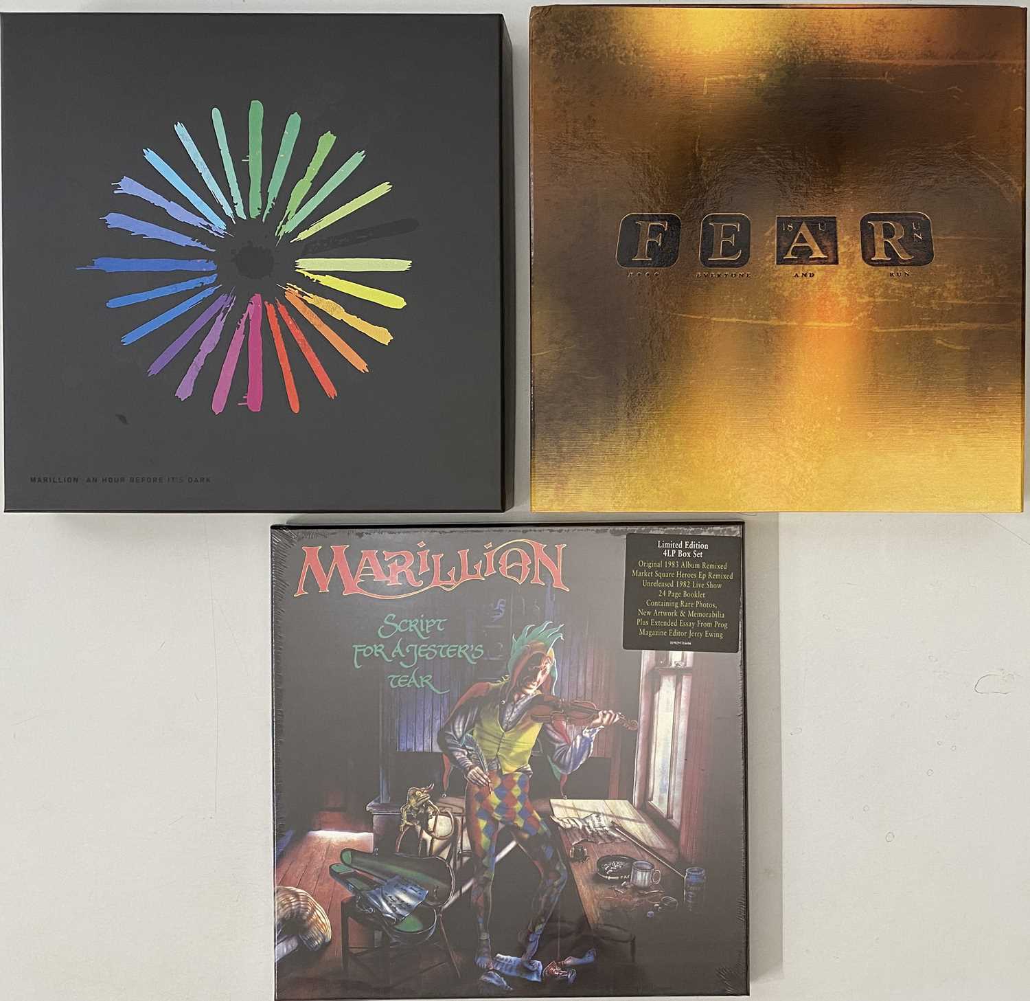 Lot 1276 - MARILLION CD AND VINYL BOX SET COLLECTION