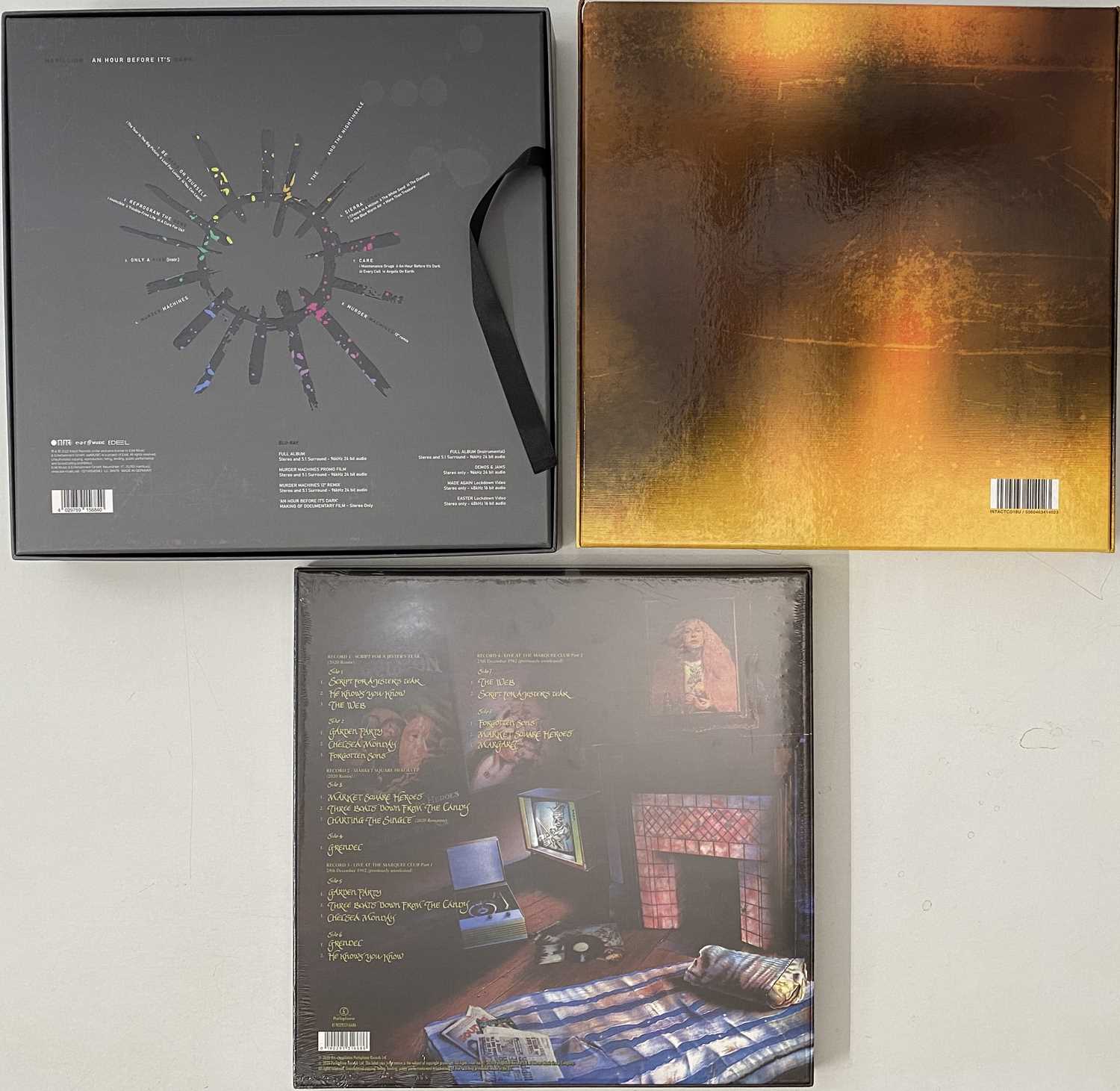 Lot 1276 - MARILLION CD AND VINYL BOX SET COLLECTION