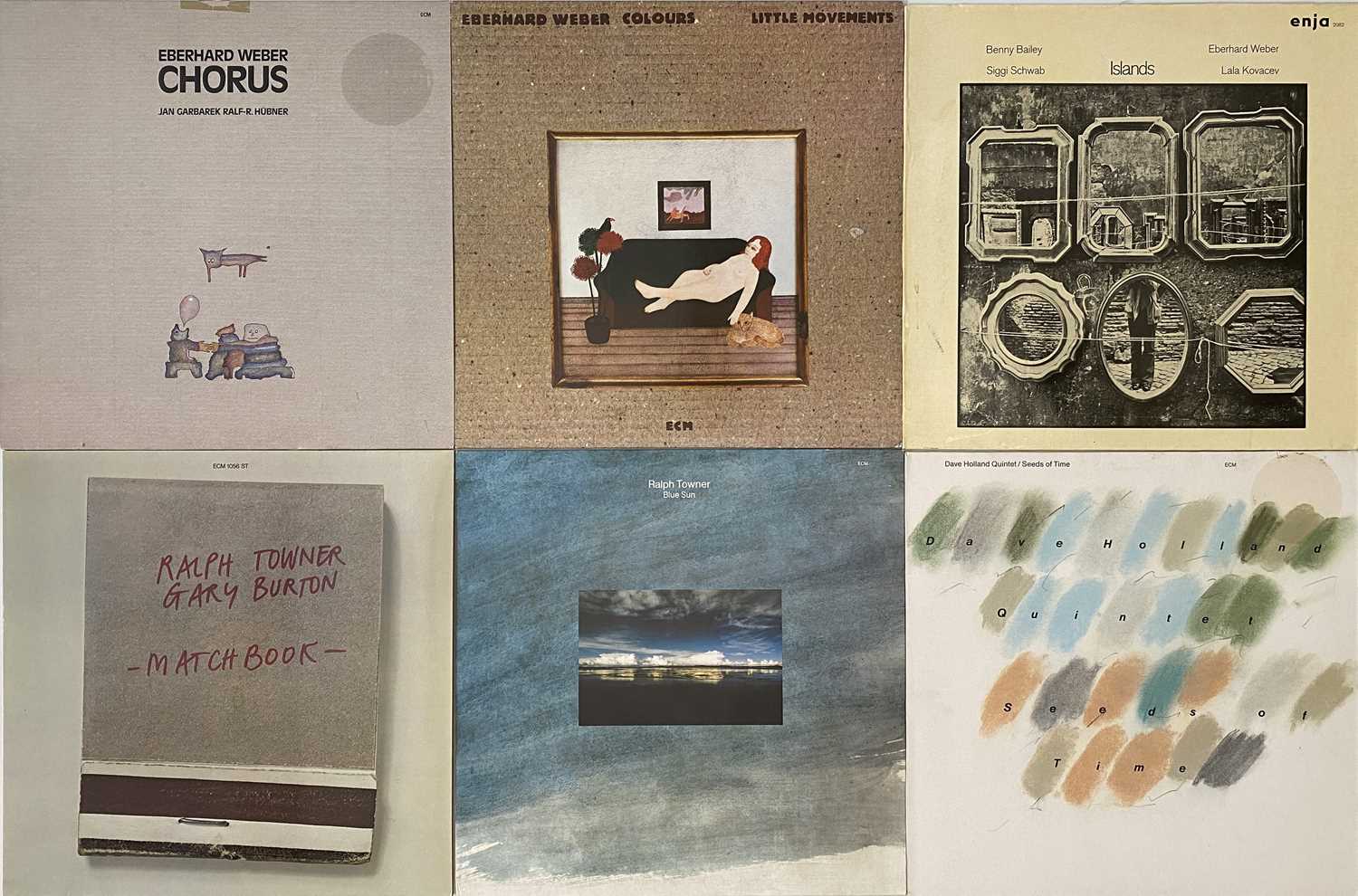 Lot 1298 - CONTEMPORARY JAZZ/ ECM - LP COLLECTION