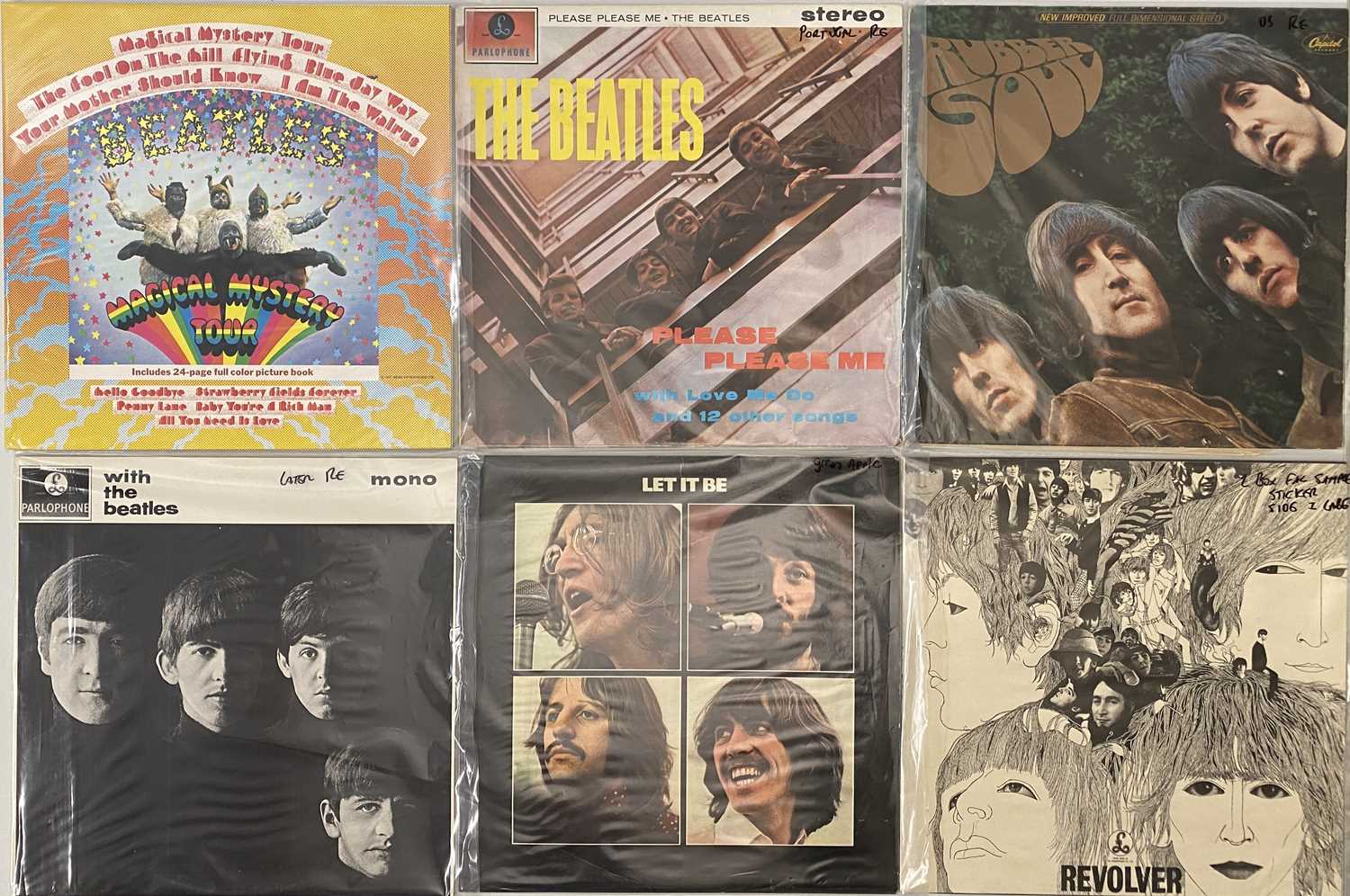 Lot 1299 - THE BEATLES - LP PACK (INC RARITIES)