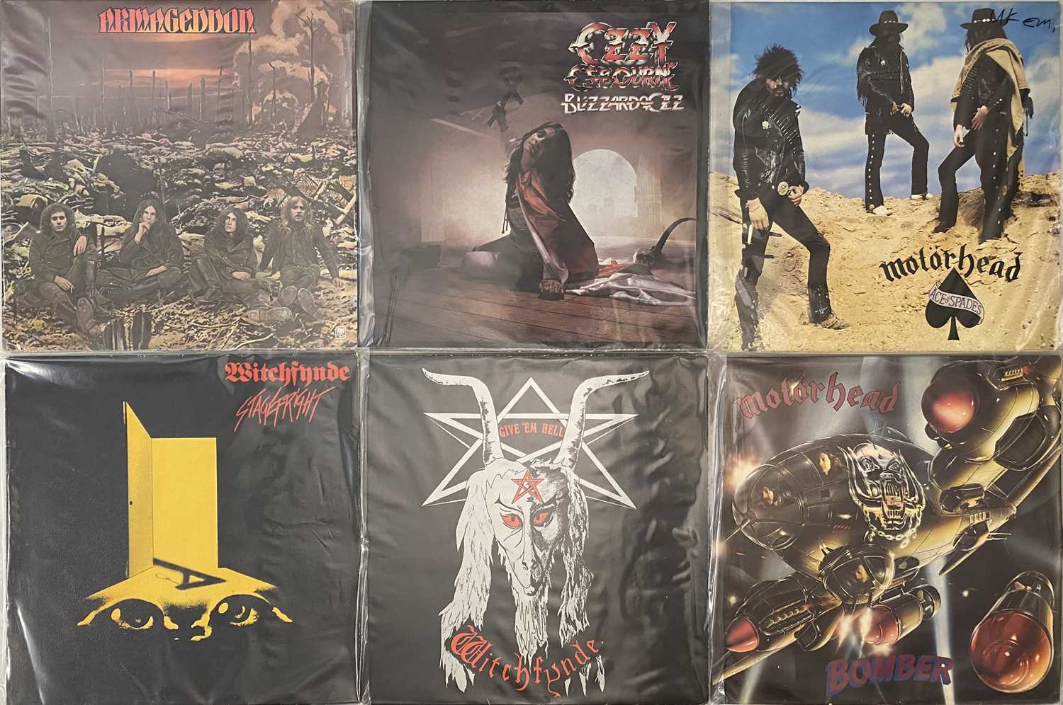 Lot 1241 - ROCK / METAL - LP COLLECTION