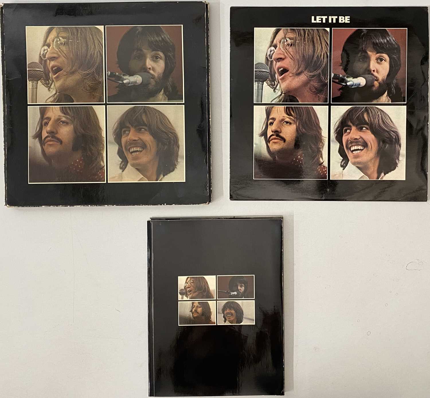 Lot 1300 - THE BEATLES - LET IT BE BOX LP w/ BOOKLET