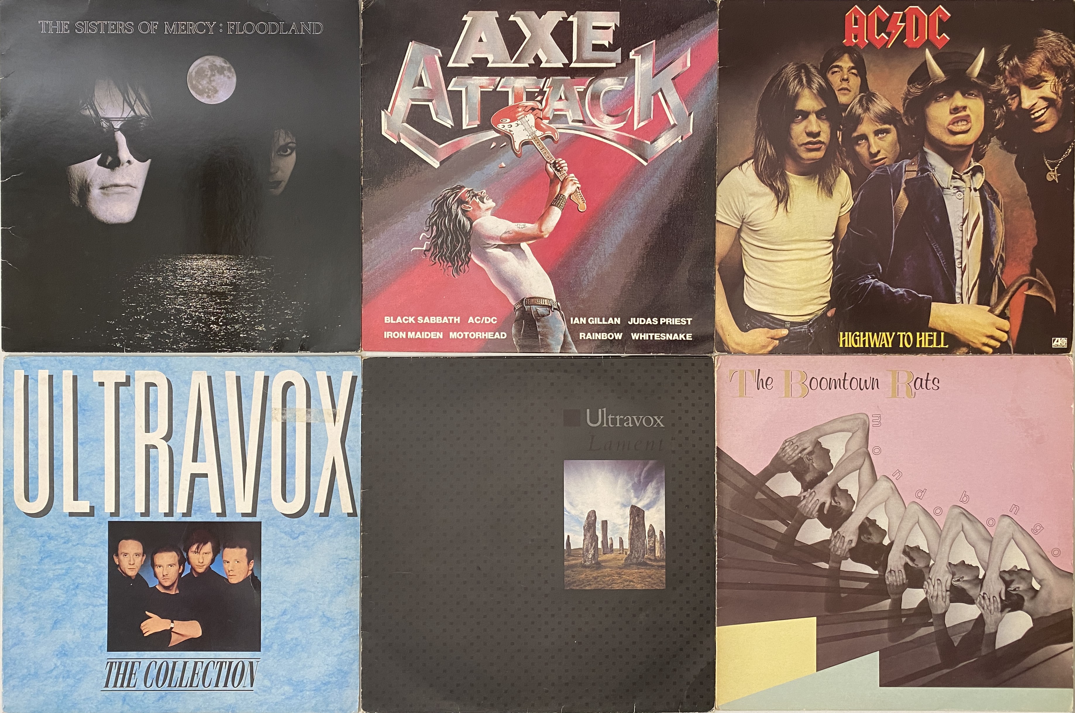 Lot 1313 - ROCK / NEW WAVE / SYNTH POP - LP COLLECTION