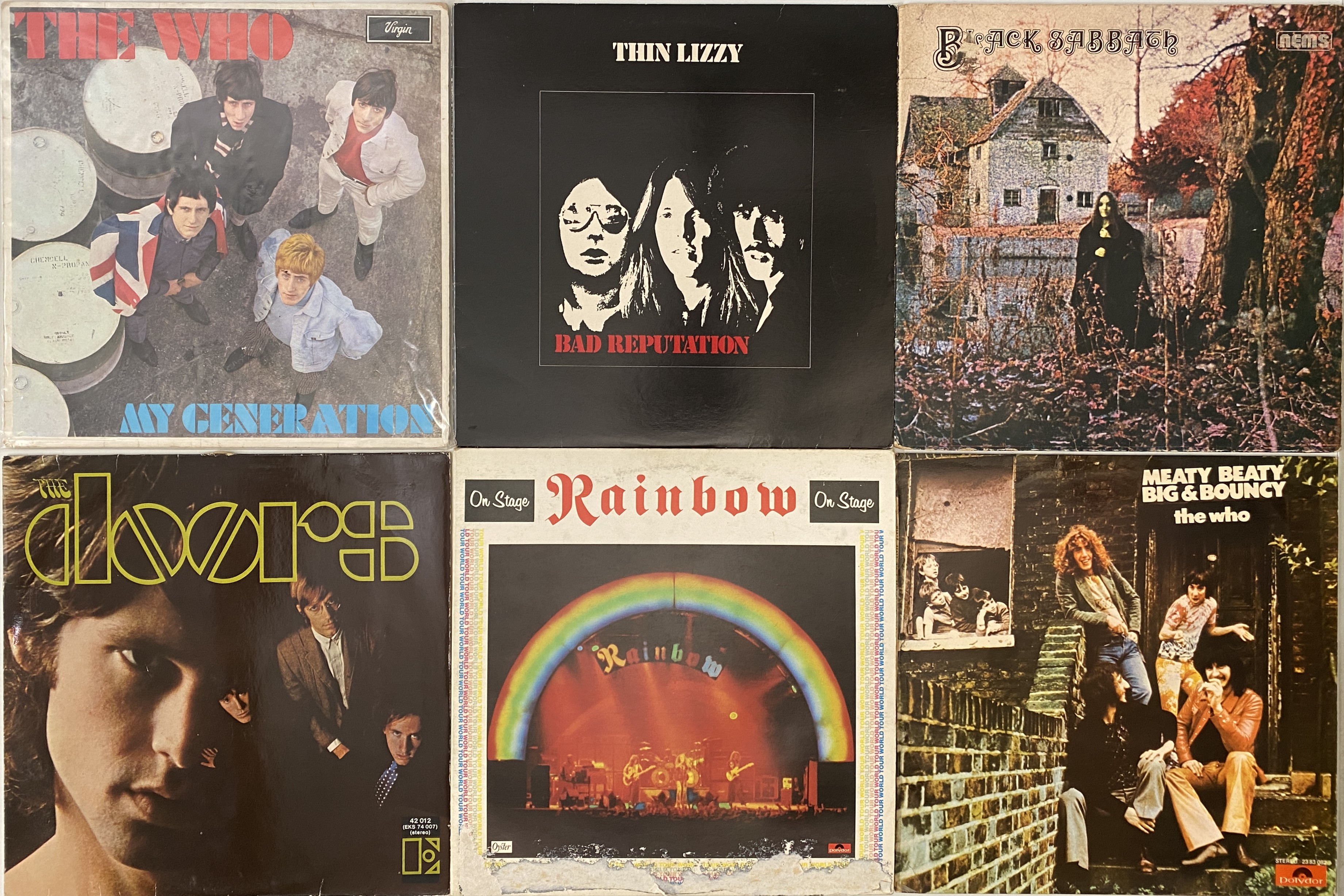 Lot 1340 - CLASSIC ROCK LP COLLECTION