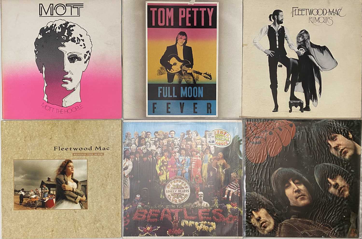 Lot 1341 - ROCK AND POP LP COLLECTION