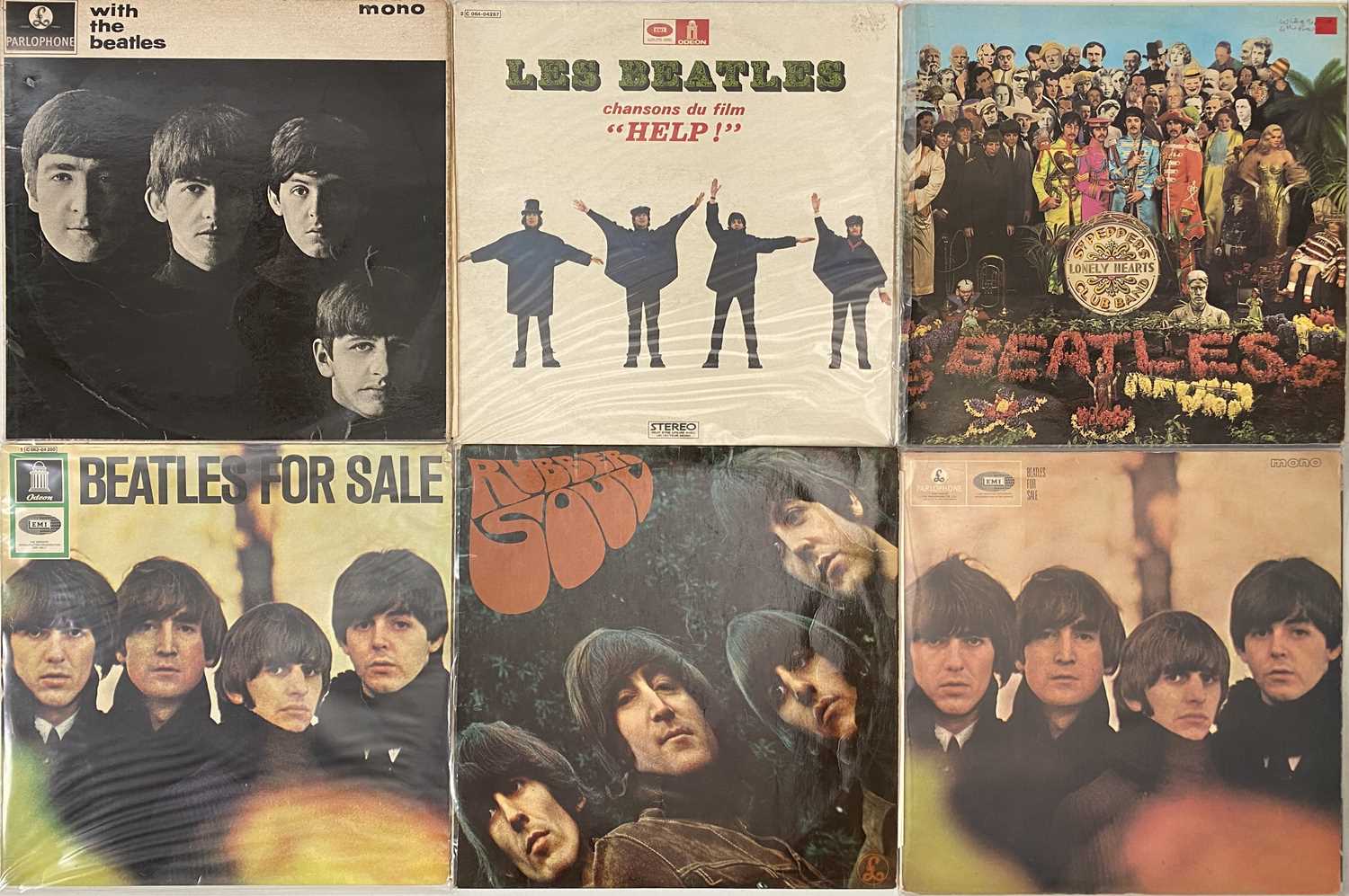Lot 1344 - BEATLES, SOLO, AND RELATED LP COLLECTION