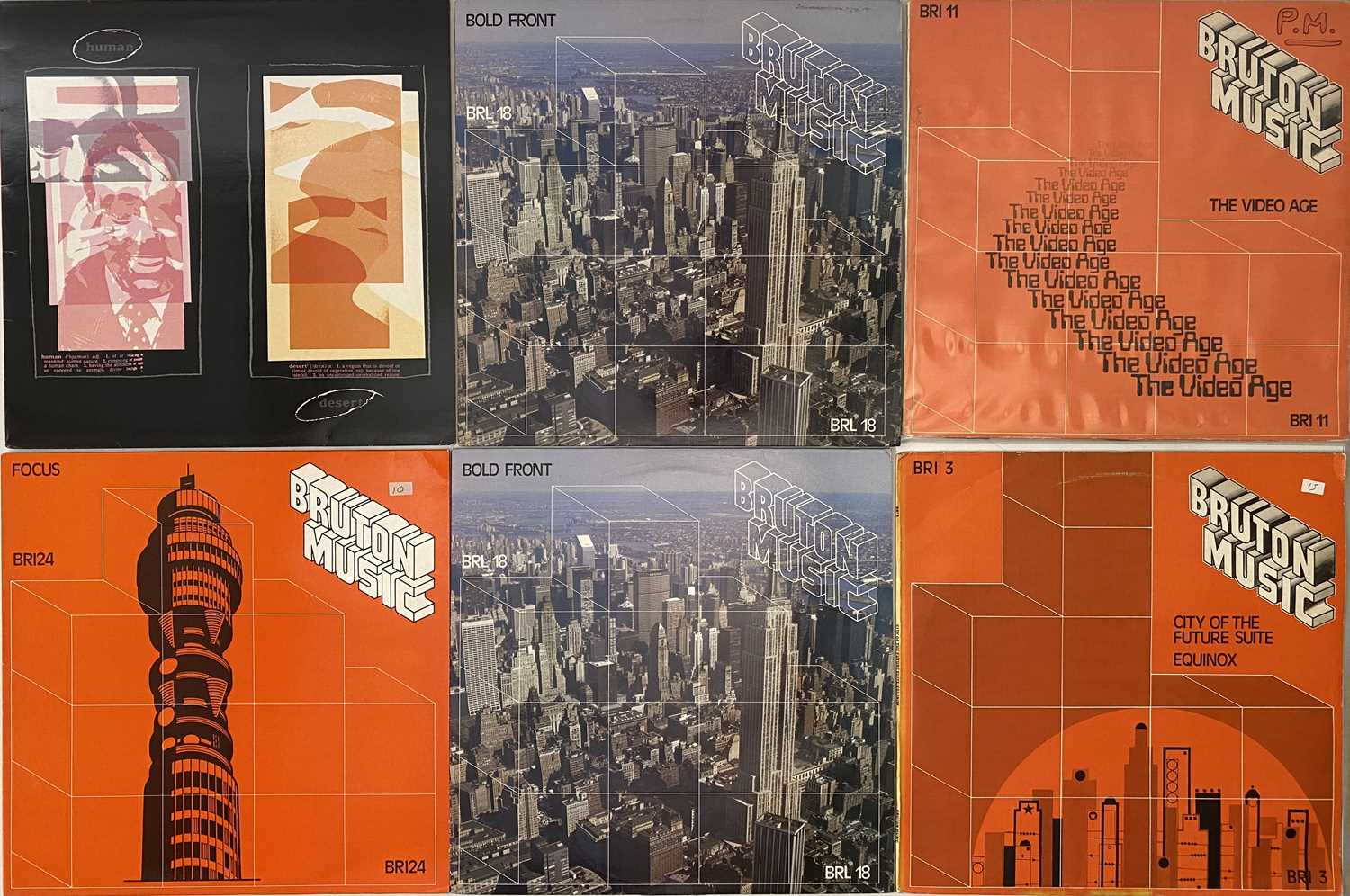 Lot 1327 - BRUTON MUSIC (LIBRARY) - LP COLLECTION