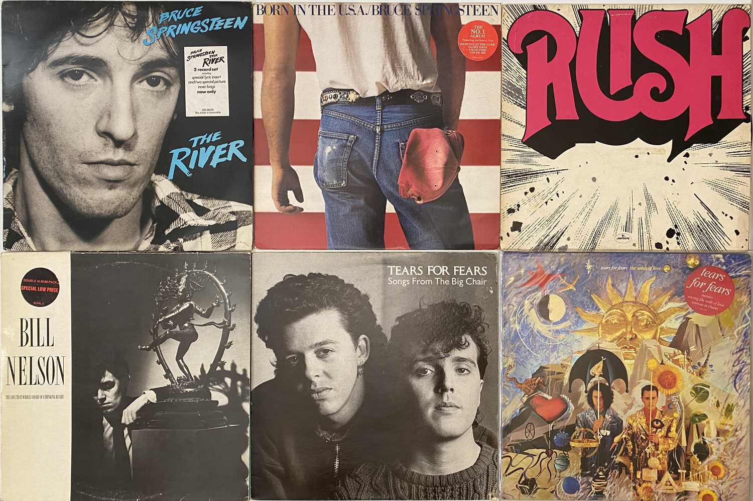 Lot 1358 - MIXED GENRE - ROCK / POP - LP / 12"