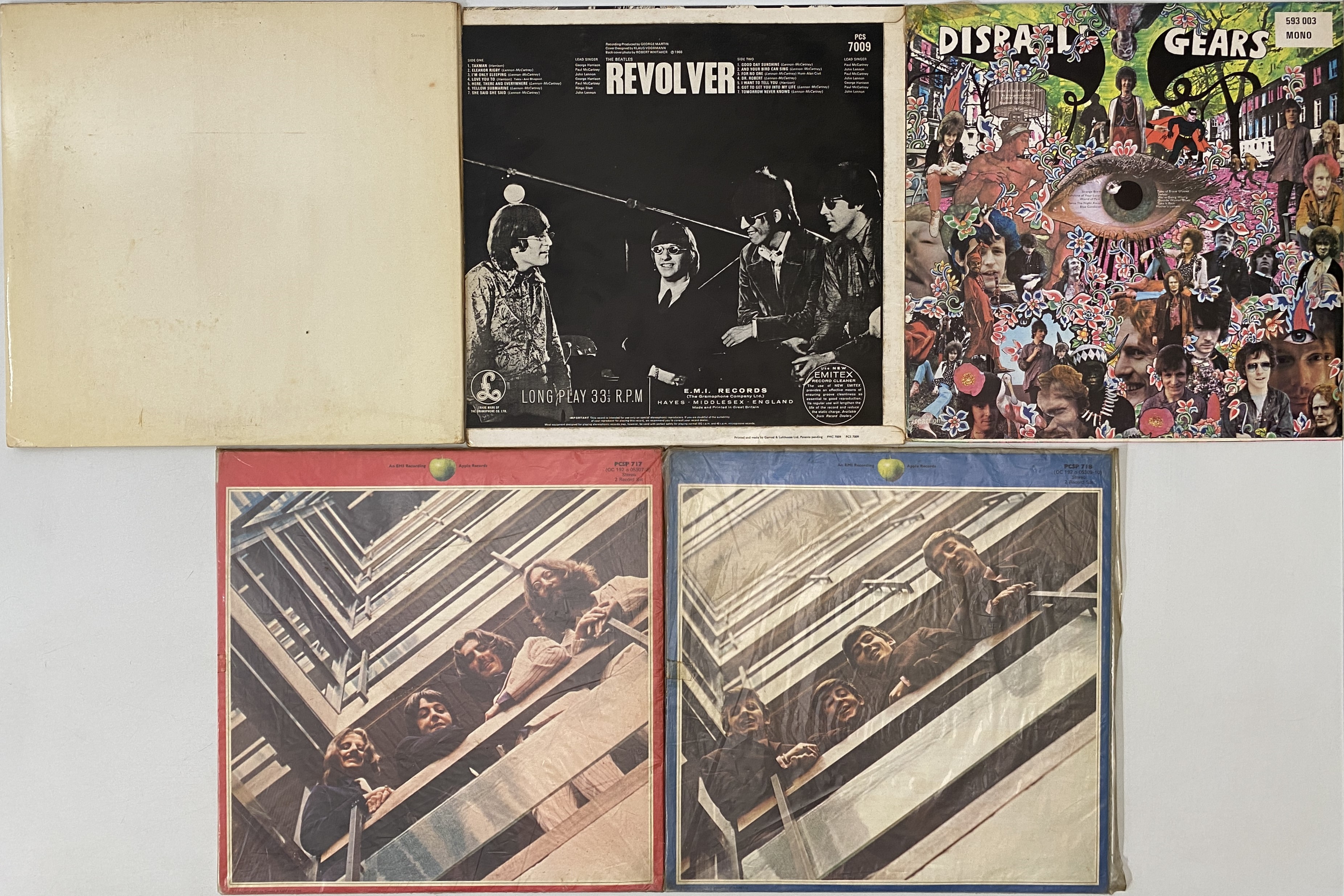 Lot 326 - CREAM/ THE BEATLES - LP PACK