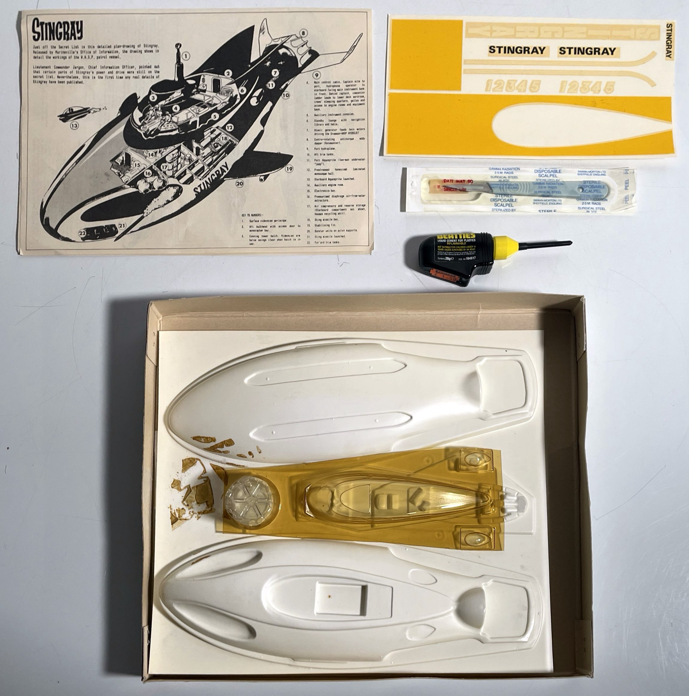 Lot 145 - GERRY ANDERSON'S STINGRAY - ORIGINAL COMET