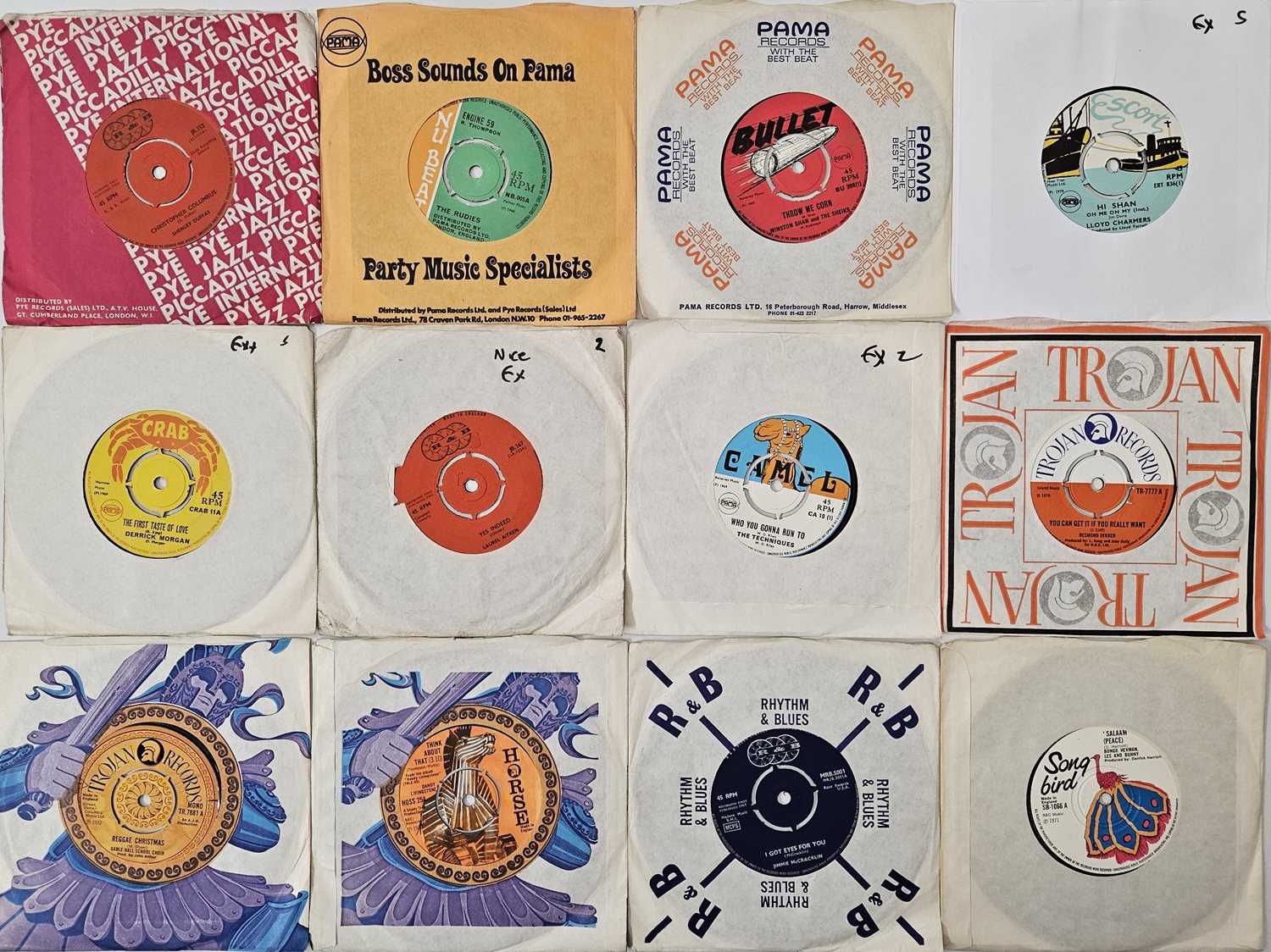 Lot 361 - REGGAE/ SKA - 7" PACK (INC RARITIES)