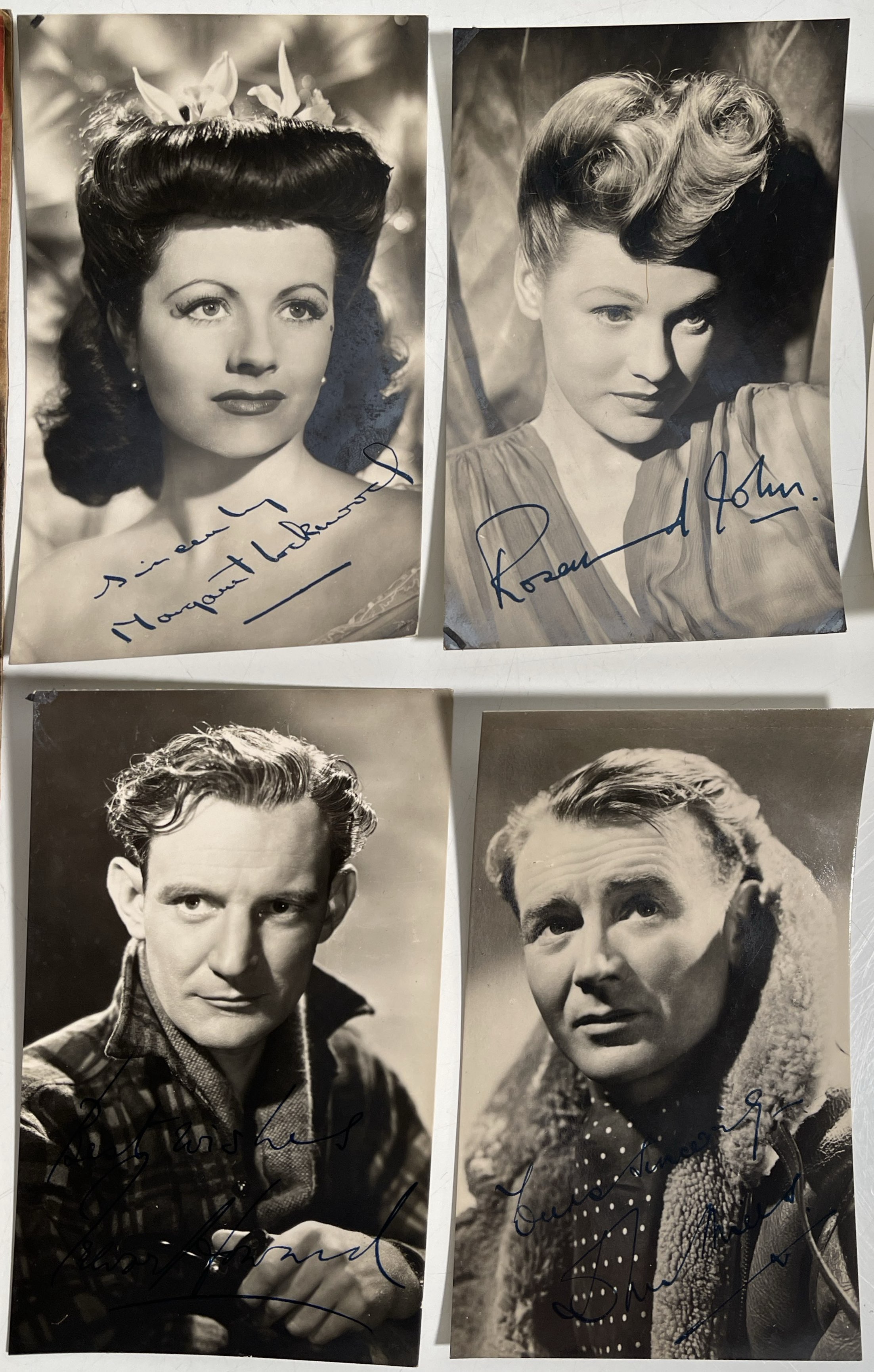 Lot 53 - 20TH CENTURY STARS - AUTOGRAPH COLLECTION INC