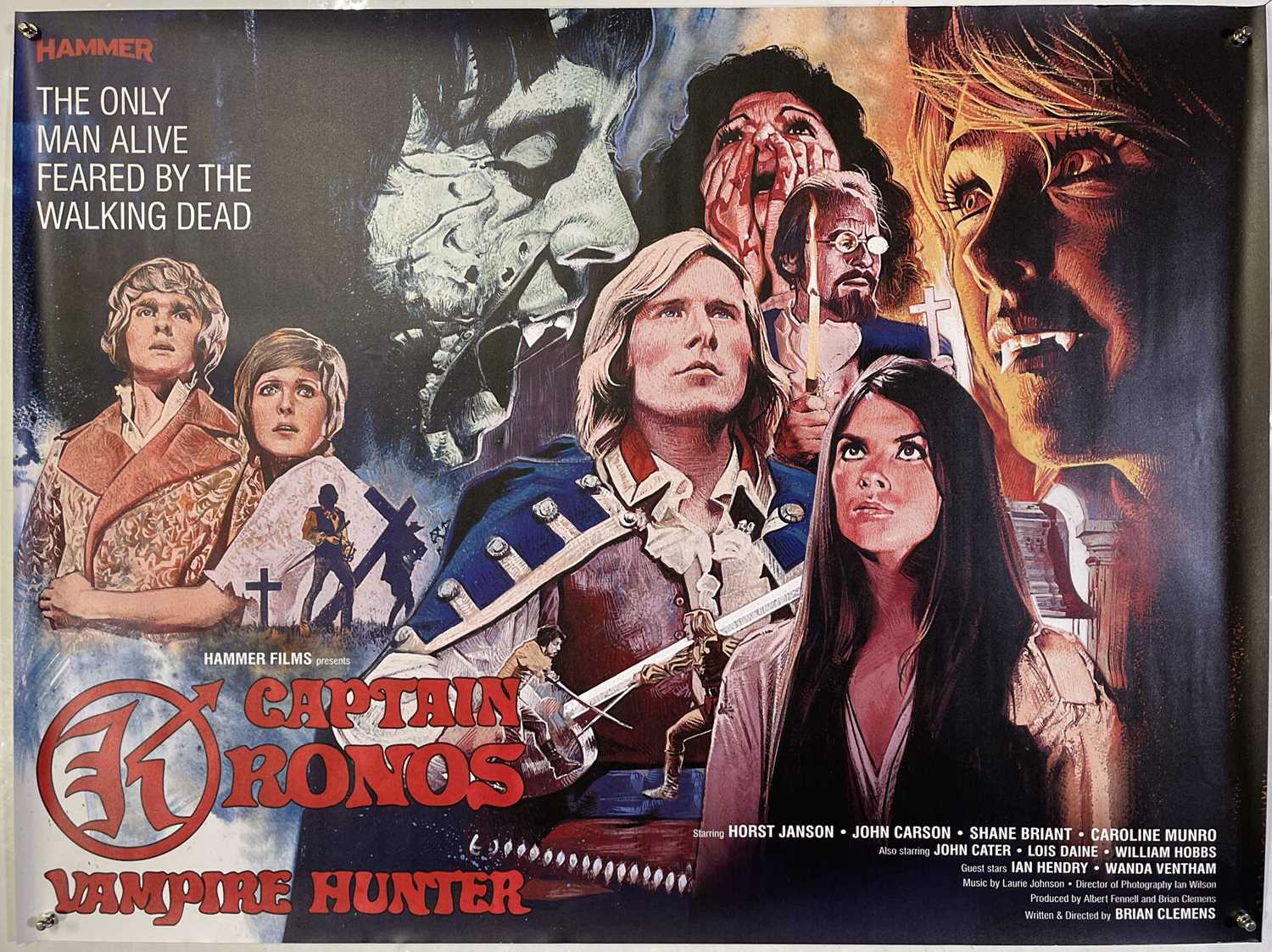 Lot 119 - CAPTAIN KRONOS - VAMPIRE HUNTER (1974)