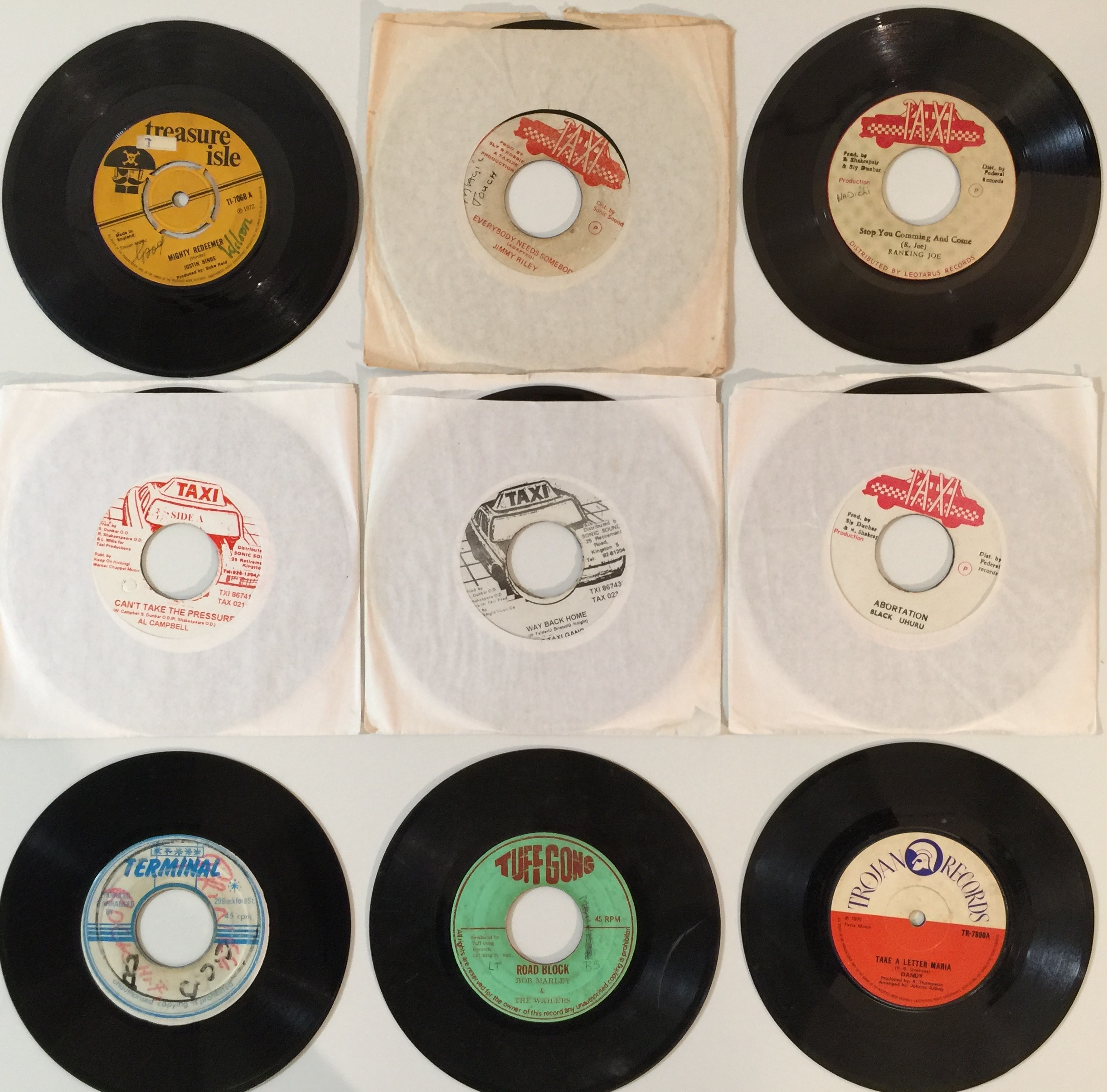 Lot 308 - REGGAEL LABEL (MAINLY JAMAICAN) 7''