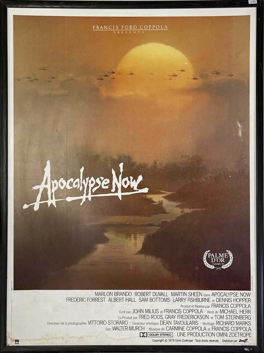 Lot 123 - APOCALYPSE NOW (1979) - ORIGINAL AND LARGE