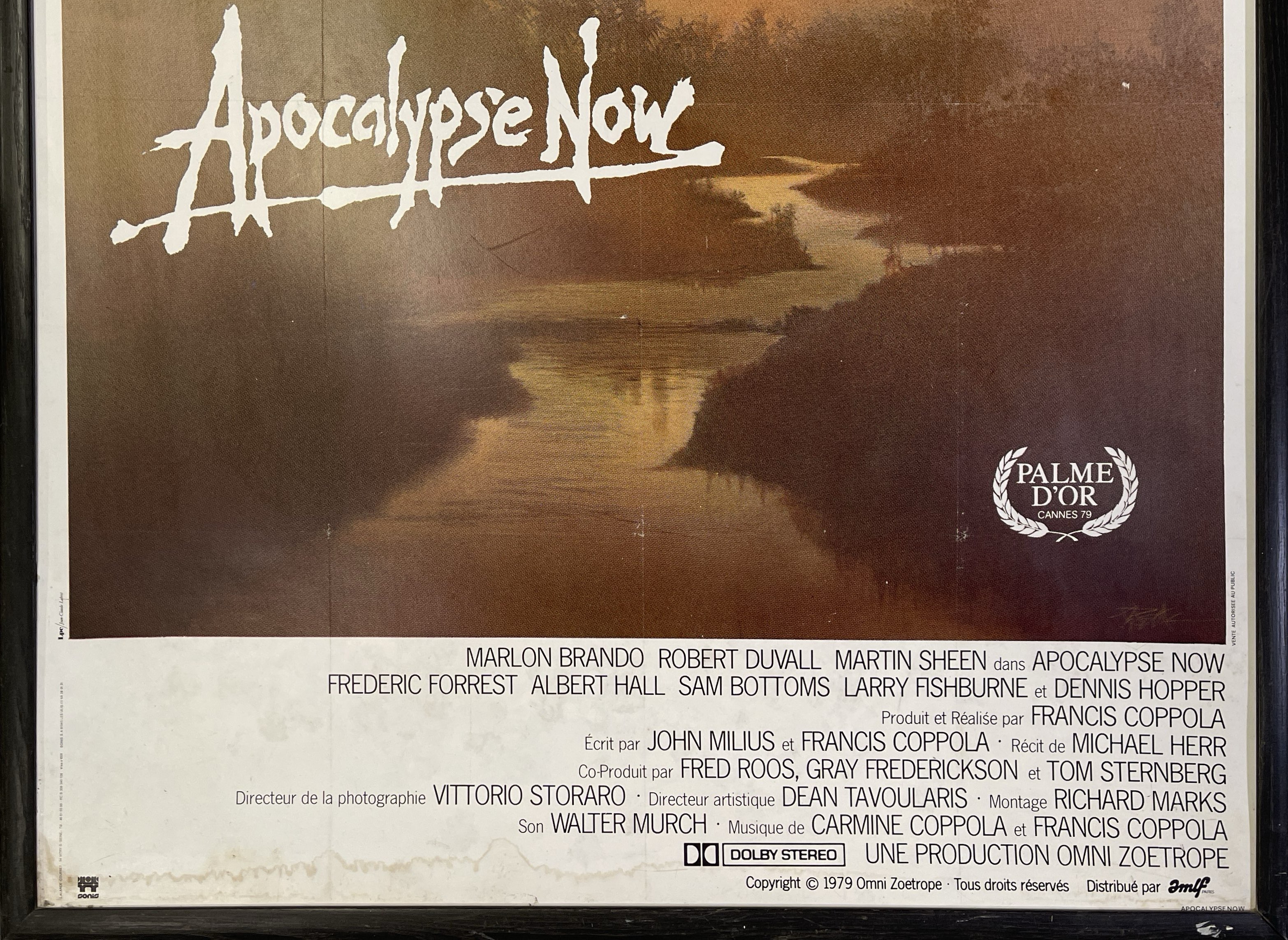 Lot 123 - APOCALYPSE NOW (1979) - ORIGINAL AND LARGE