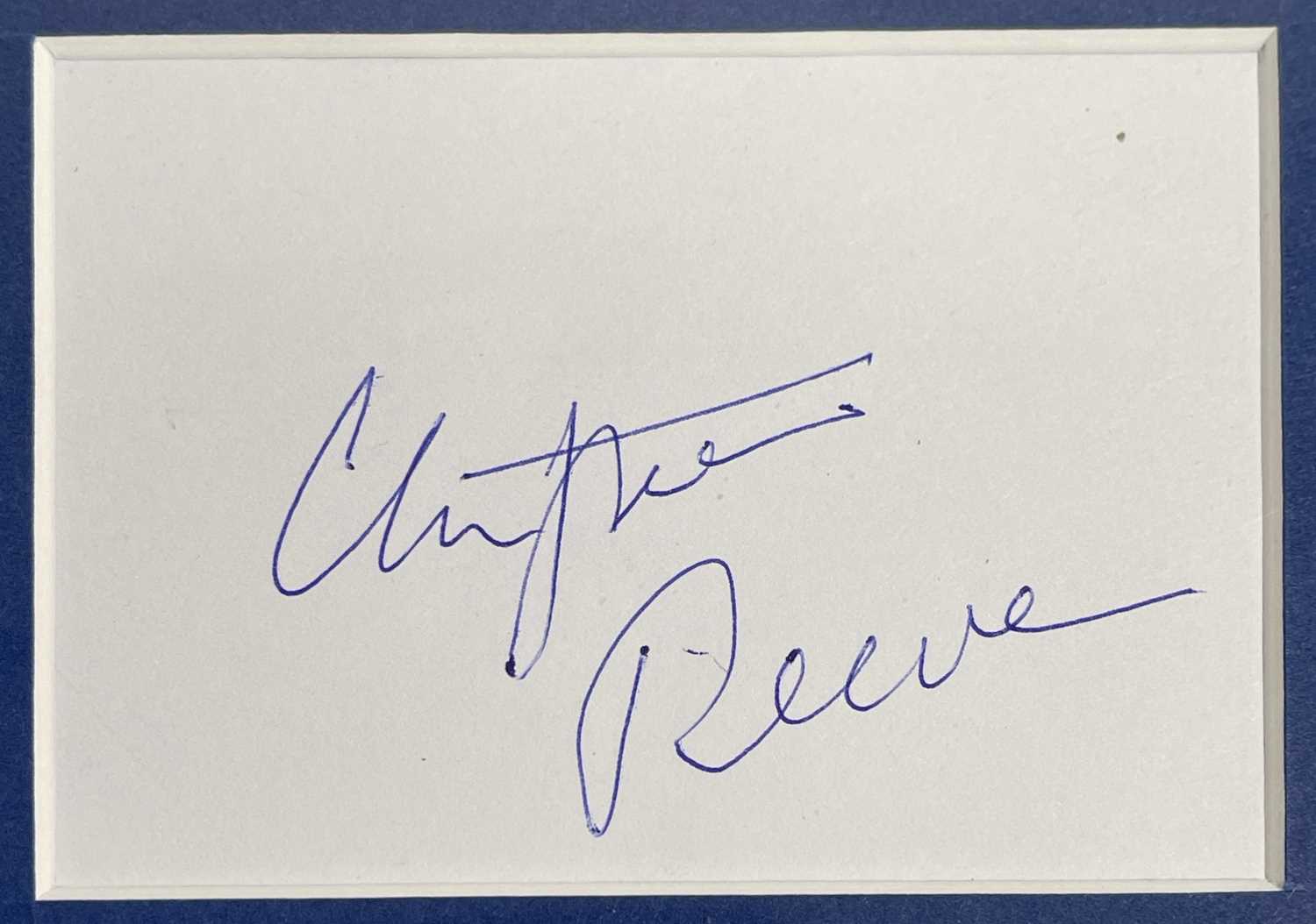 Lot 63 - SUPERMAN - CHRISTOPHER REEVE (1952-2004)