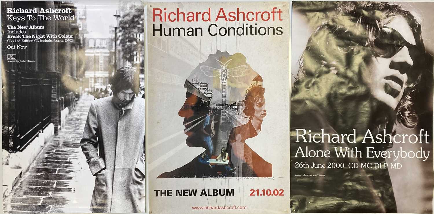 Lot 464 - STONE ROSES AND OASIS POSTERS AND