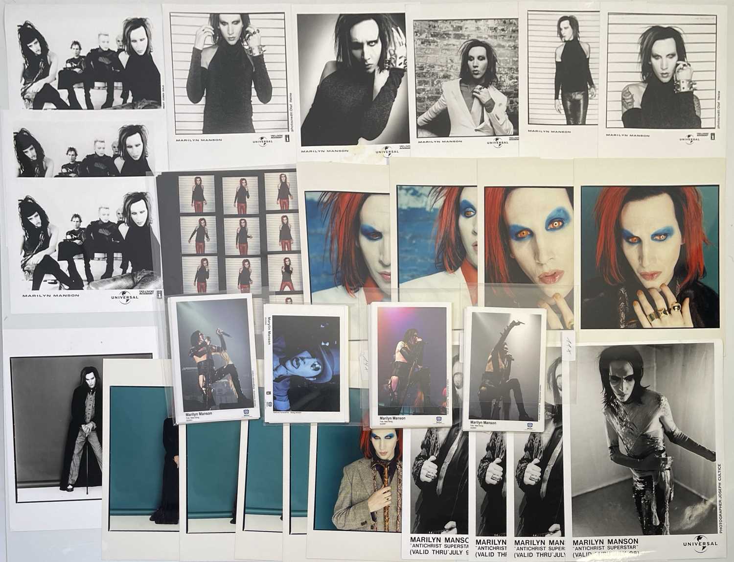 Lot 195 - MARILYN MANSON - LARGE COLLECTION OF
