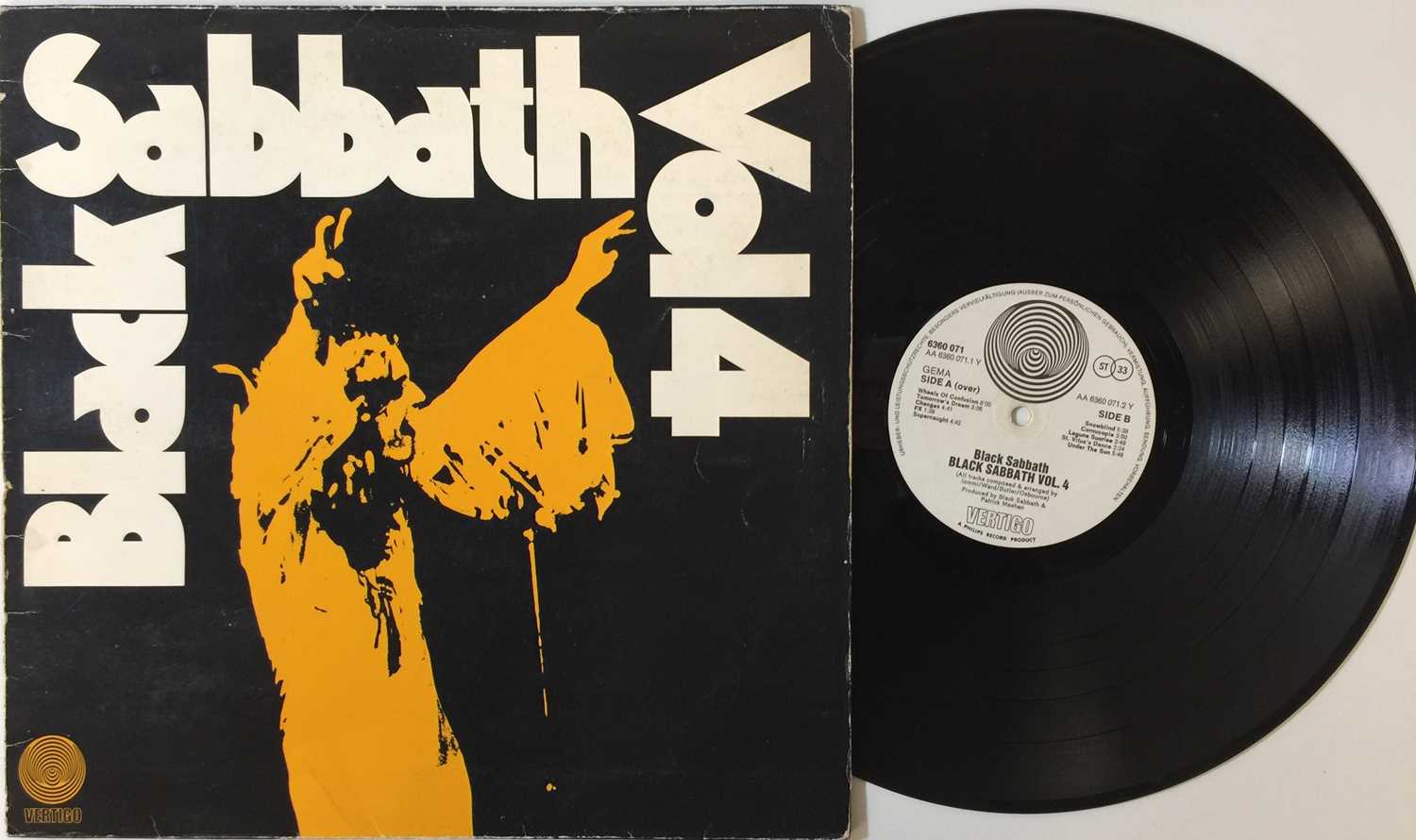 Lot 956 - BLACK SABBATH - LPs