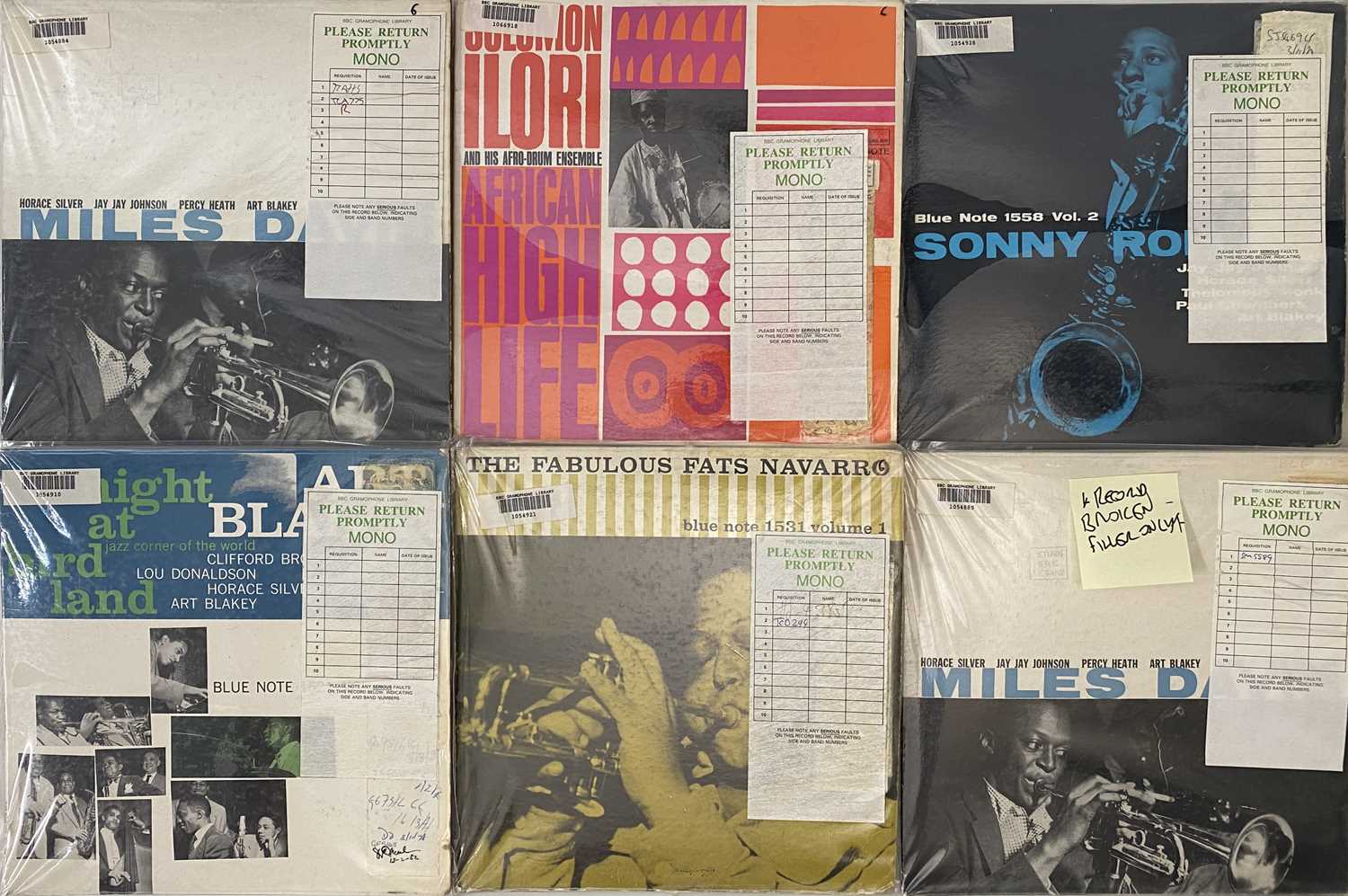Lot 138 - BLUE NOTE - LP PACK