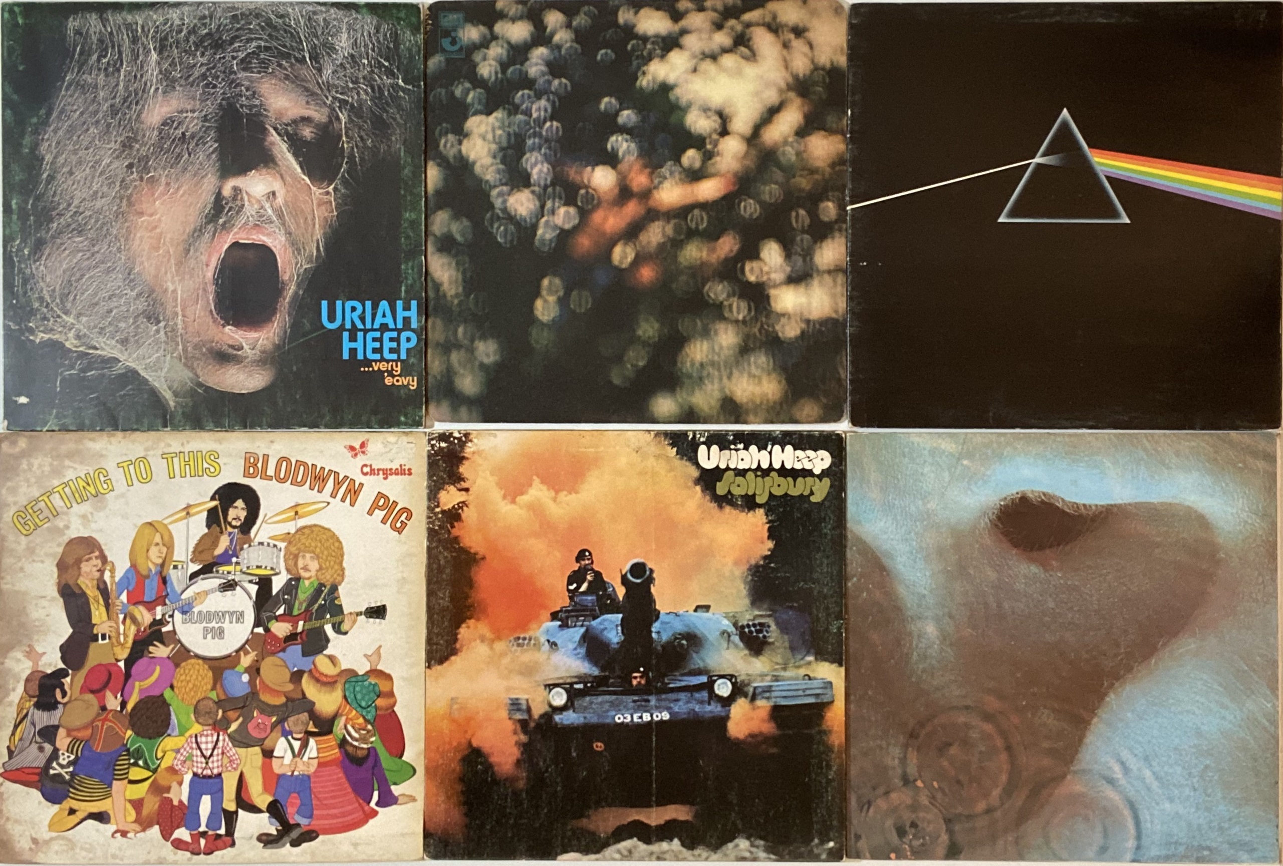 Lot 962 - PROG/HEAVY ROCK - CLASSIC LPs