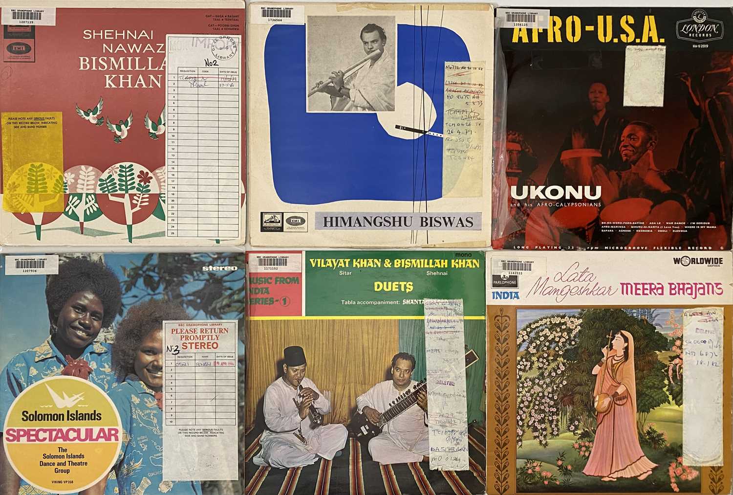 Lot 63 - MUSIC OF THE WORLD - LP COLLECTION