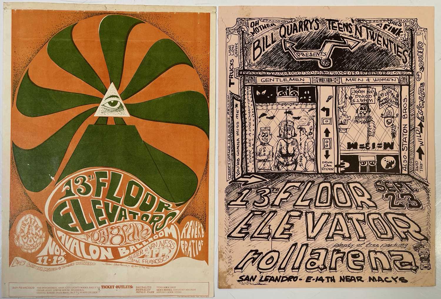 Lot 384 - 13TH FLOOR ELEVATORS - ORIGINAL 1960S US