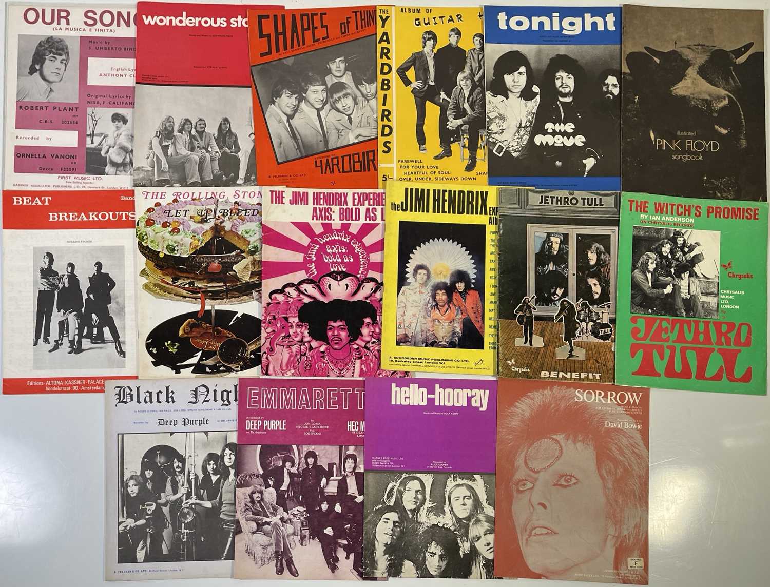 Lot 346 - SHEET MUSIC AND SONGBOOKS INC
