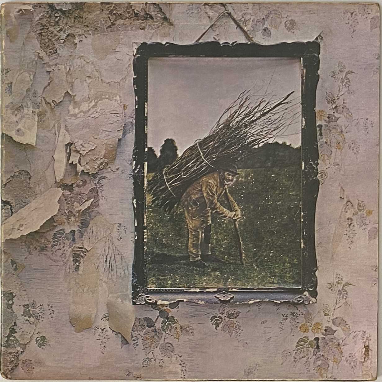 Lot 393 - LED ZEPPELIN - IV LP (UK PLUM/ RED