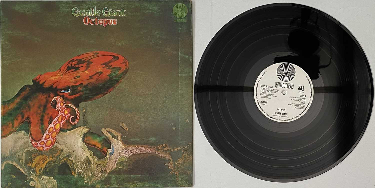 Lot 422 - GENTLE GIANT - OCTOPUS LP (UK ORIGINAL