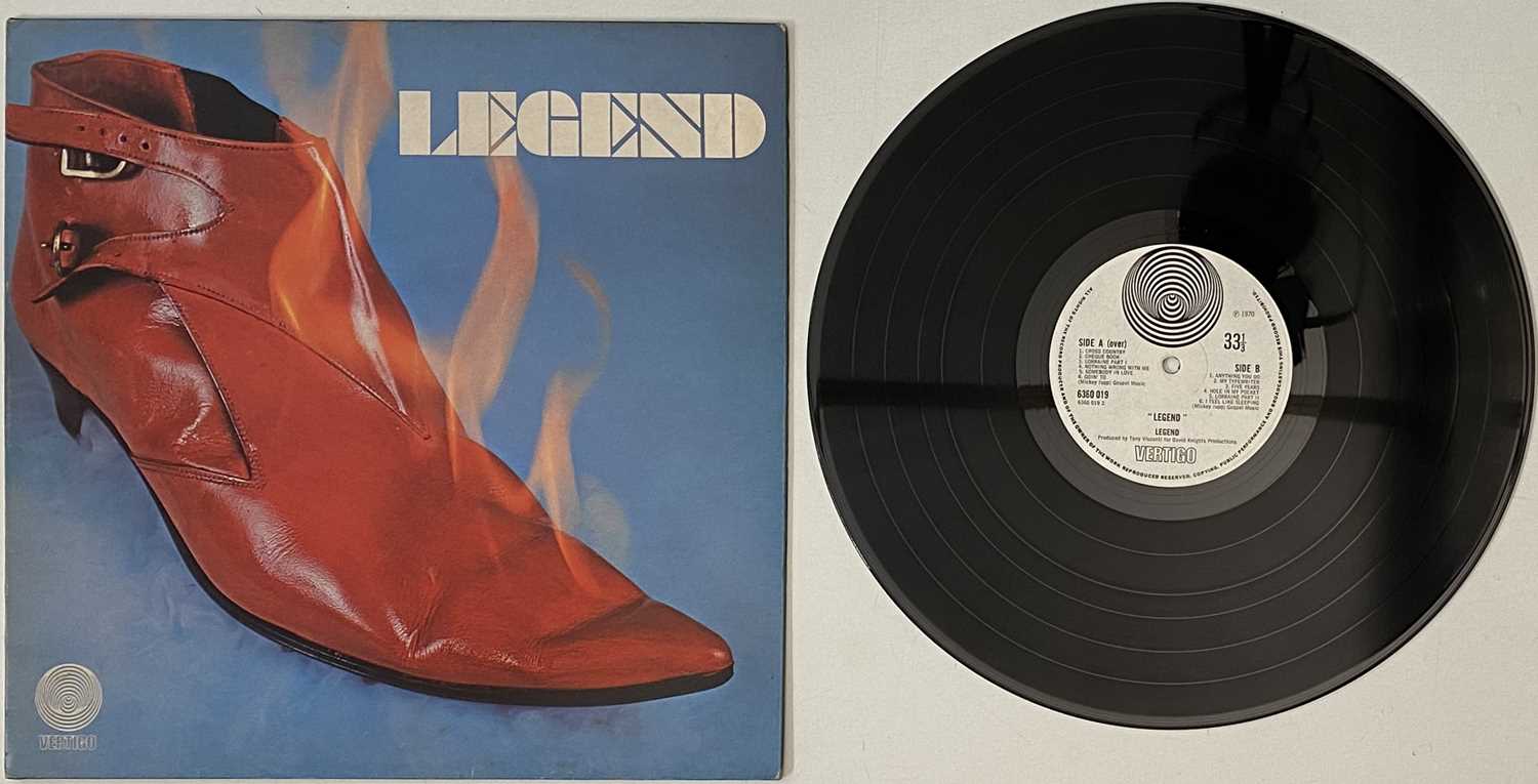 Lot 441 - LEGEND - S/T LP (UK ORIGINAL - LARGE VERTIGO