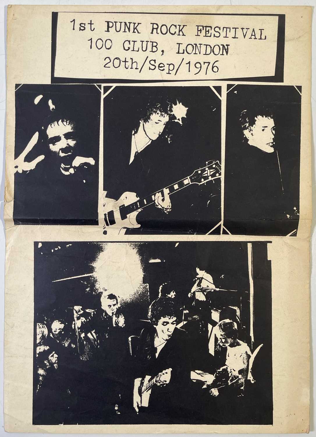 Lot 499 - THE SEX PISTOLS - CLASH AND MORE - SEPT 1976