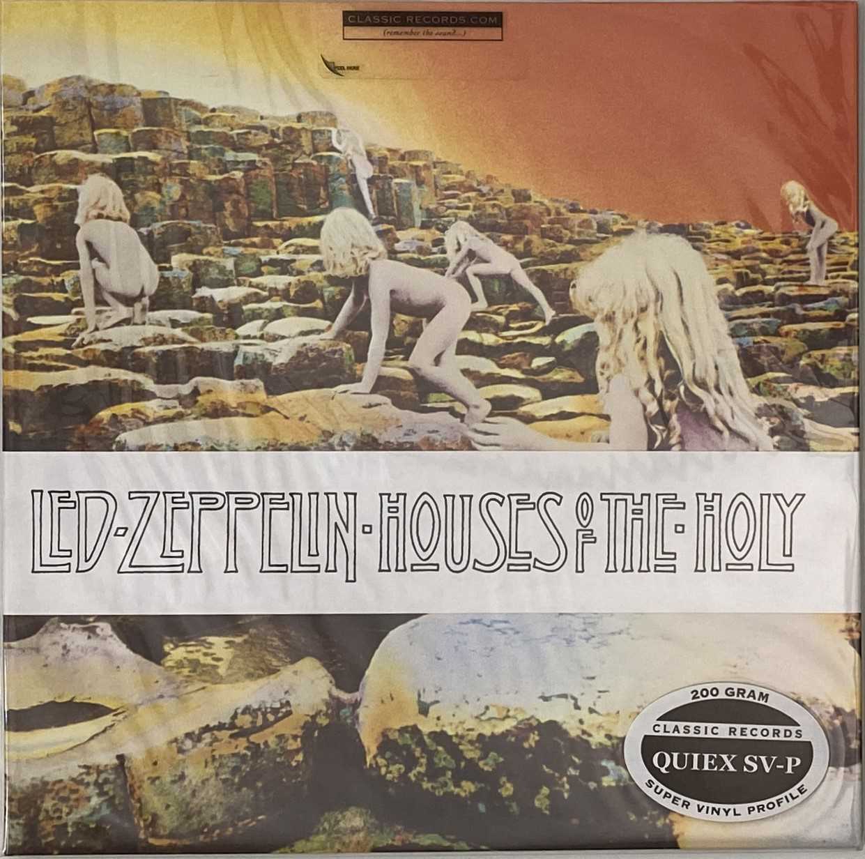 Lot 460 - LED ZEPPELIN - HOUSES OF THE HOLY LP
