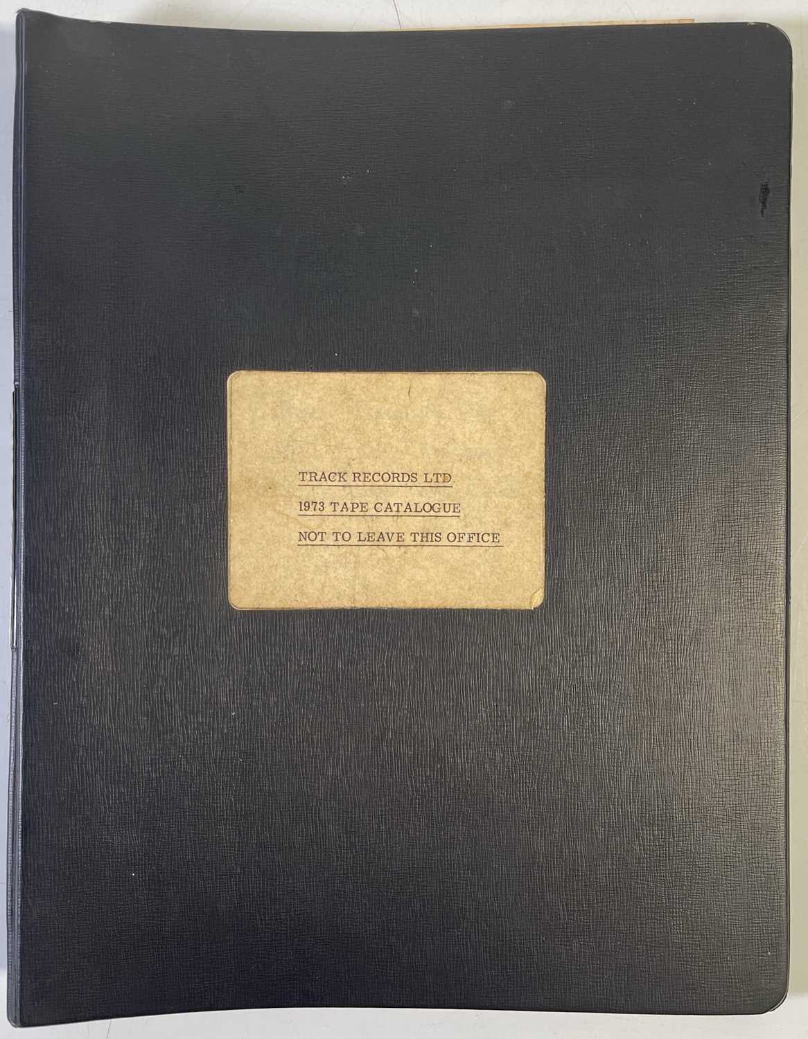 Lot 348 - TRACK RECORDS - 1970S OFFICE DOCUMENTS INC
