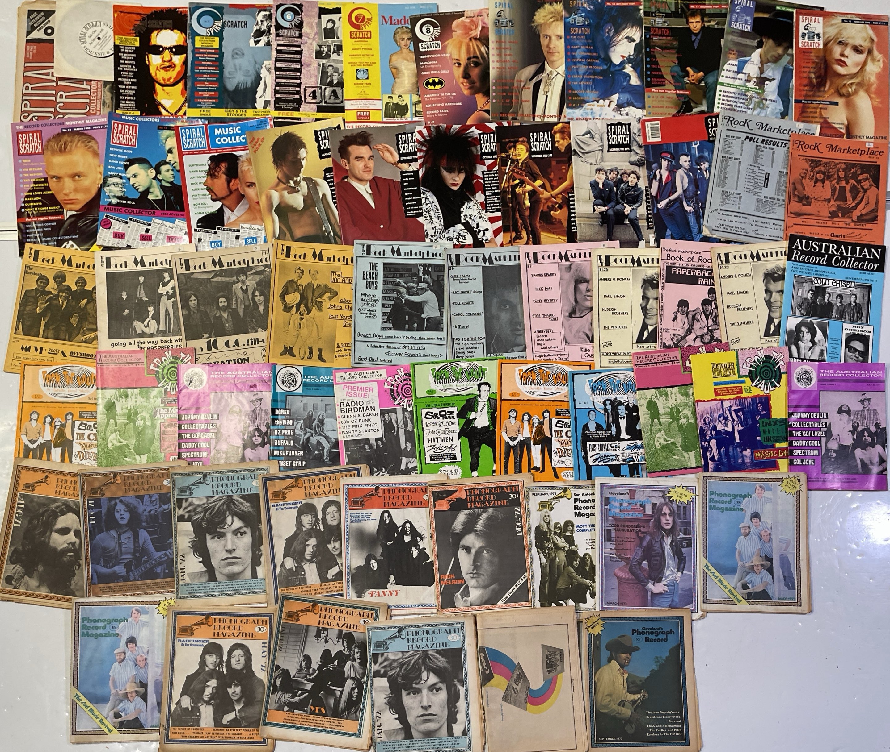 Lot 373 - MAGAZINES INC SPIRAL SCRATCH.