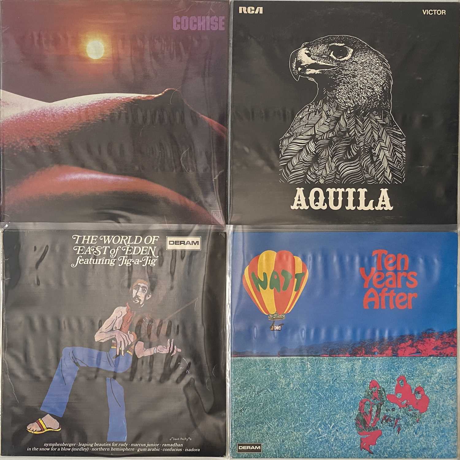 Lot 469 - PROG/ HEAVY/ BLUES - ROCK LP PACK (INC