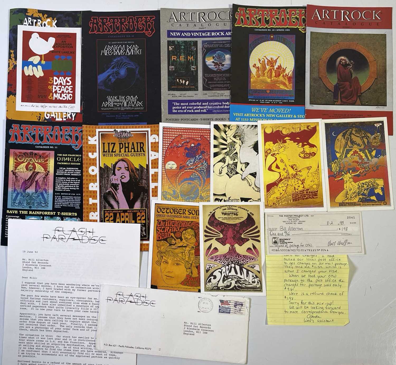 Lot 374 - 1960S PSYCHEDELIC POSTER ART - MAGAZINES AND