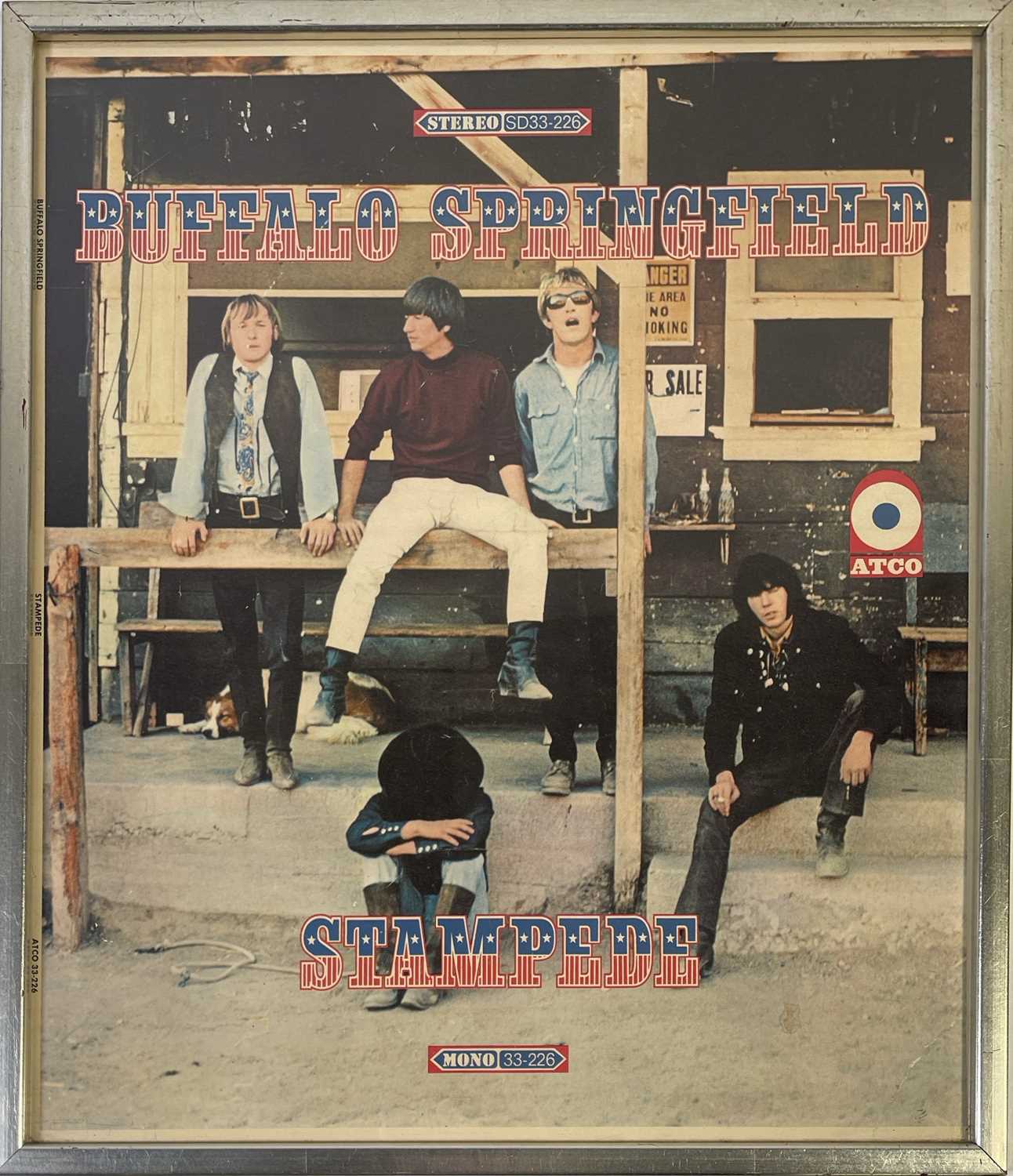 Lot 403 - BUFFALO SPRINGFIELD - STAMPEDE PROMO POSTER