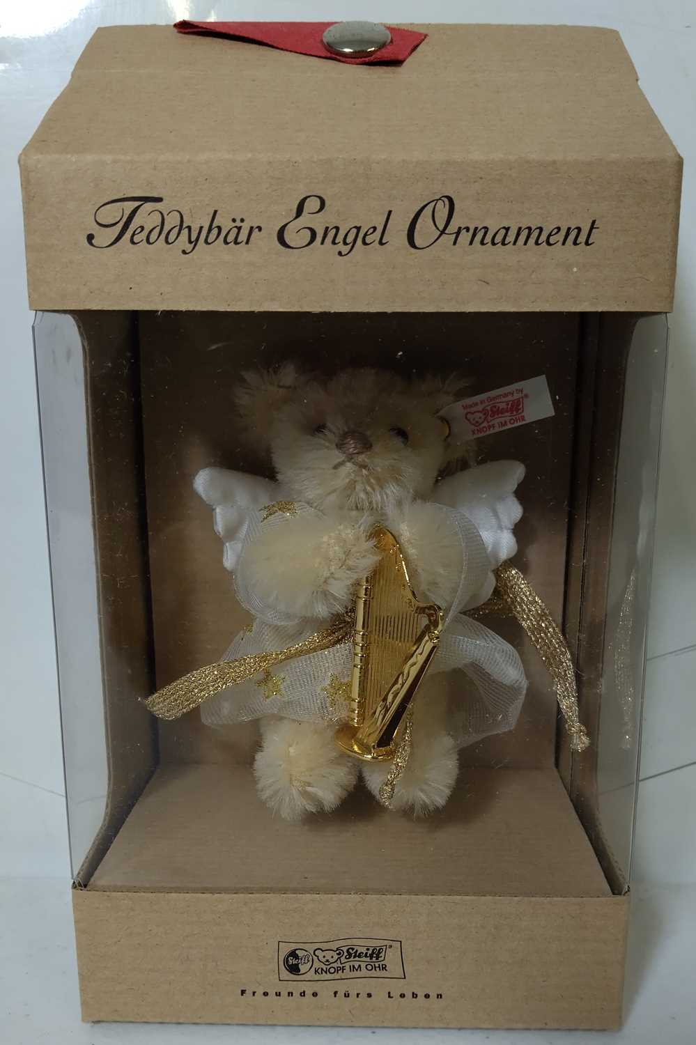 Lot 169 - Steiff Teddybar Engel mit Harfe Teddy Bear
