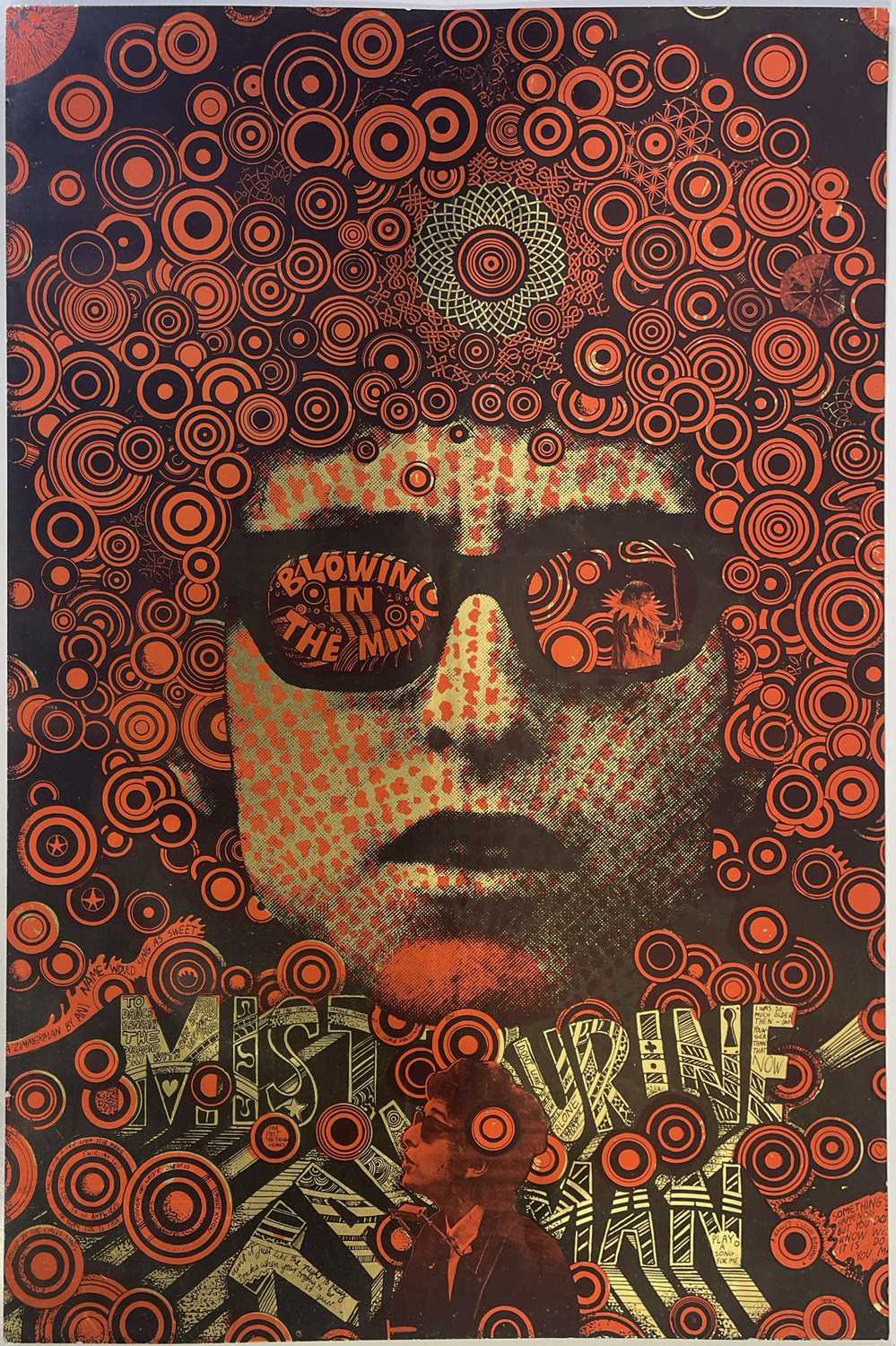 Lot 424 - BLOWIN' IN THE MIND - BOB DYLAN - AN