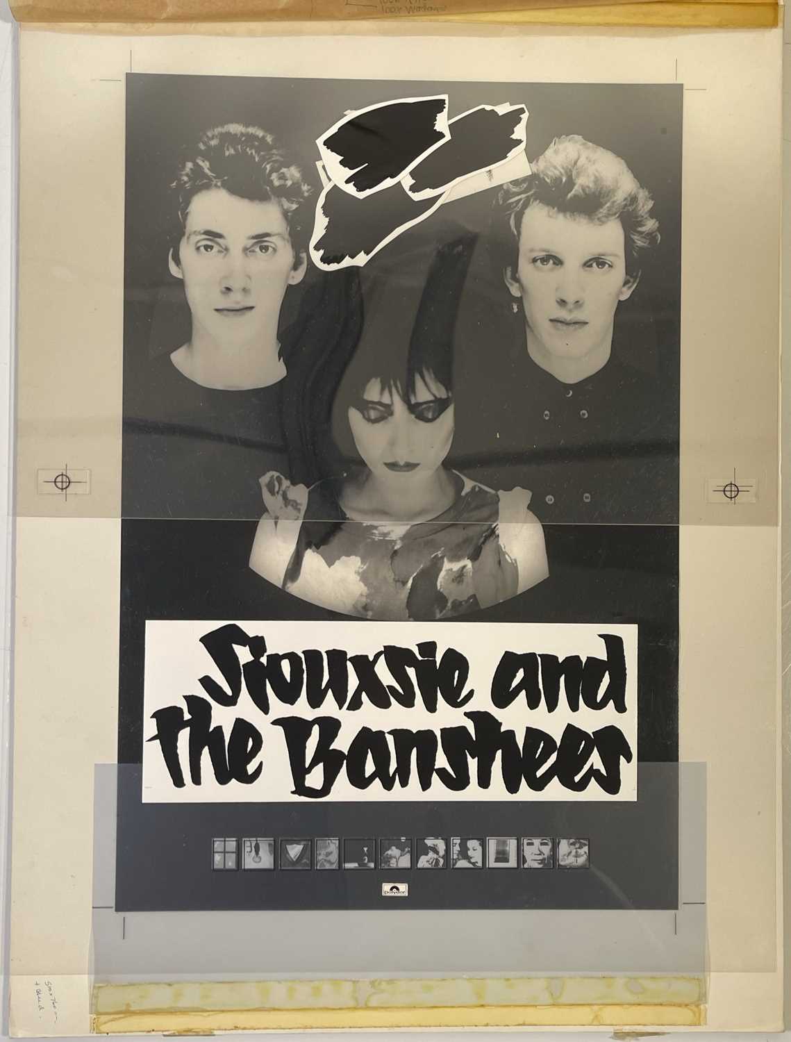Lot 471 - SIOUXSIE AND THE BANSHEES - ORIGINAL POSTER
