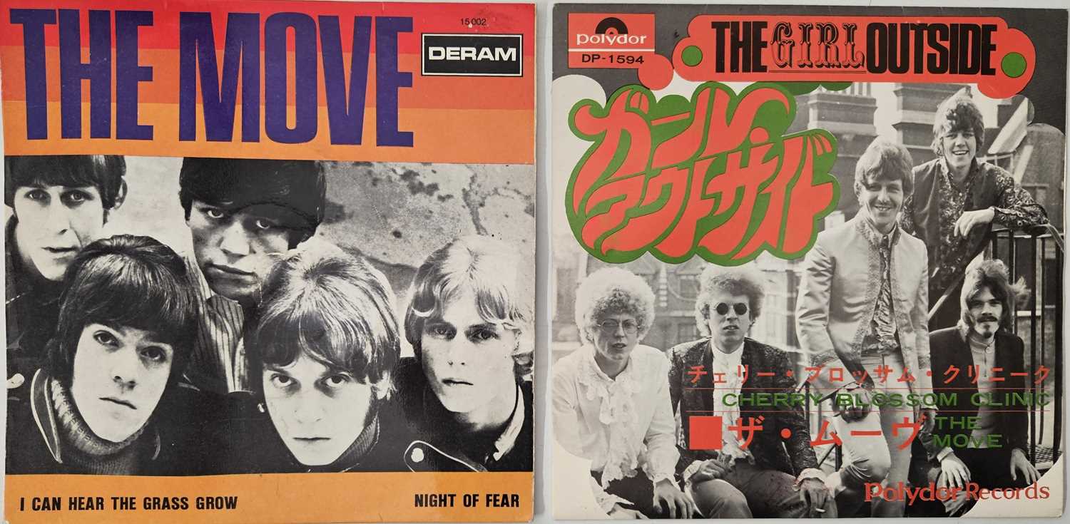 Lot 260 - THE MOVE - JAPANESE/FRENCH 7" PICTURE