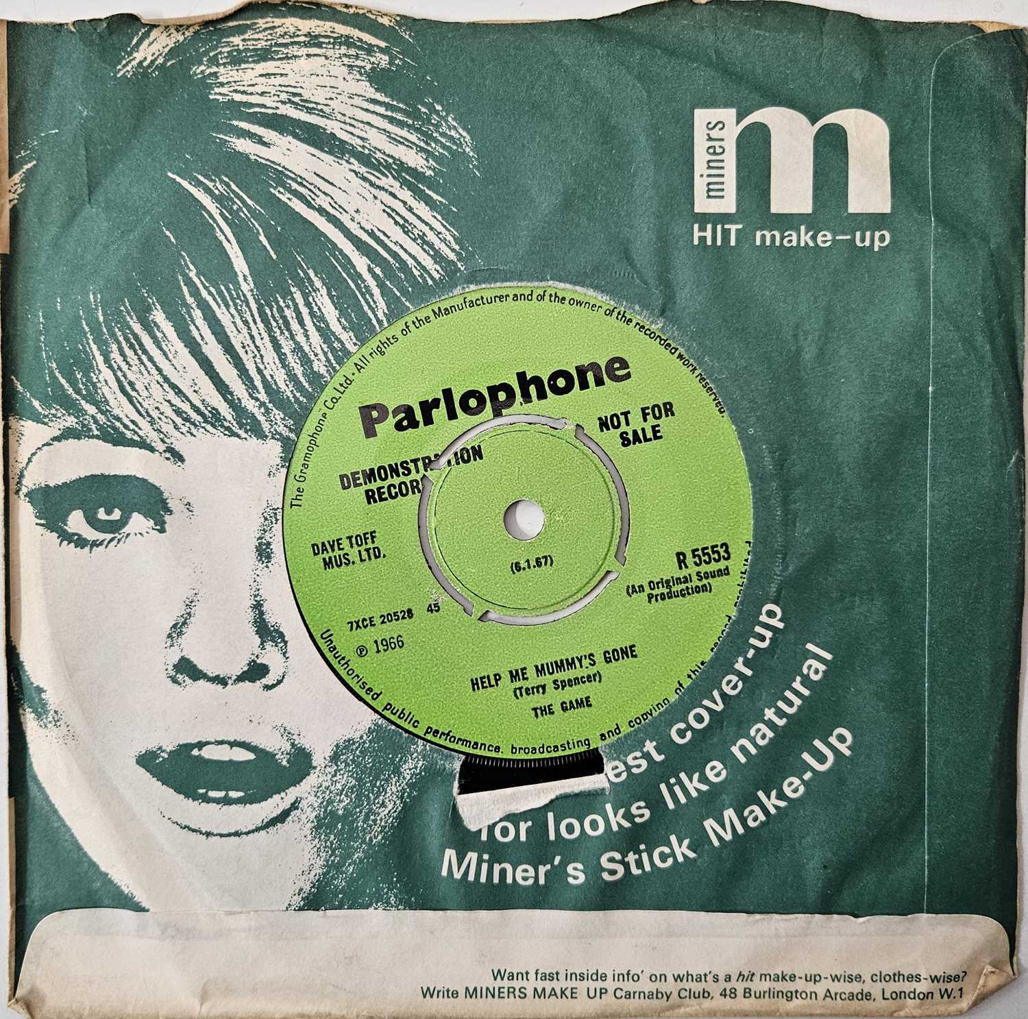 Lot 312 - THE GAME - THE ADDICTED MAN 7" (ORIGINAL UK