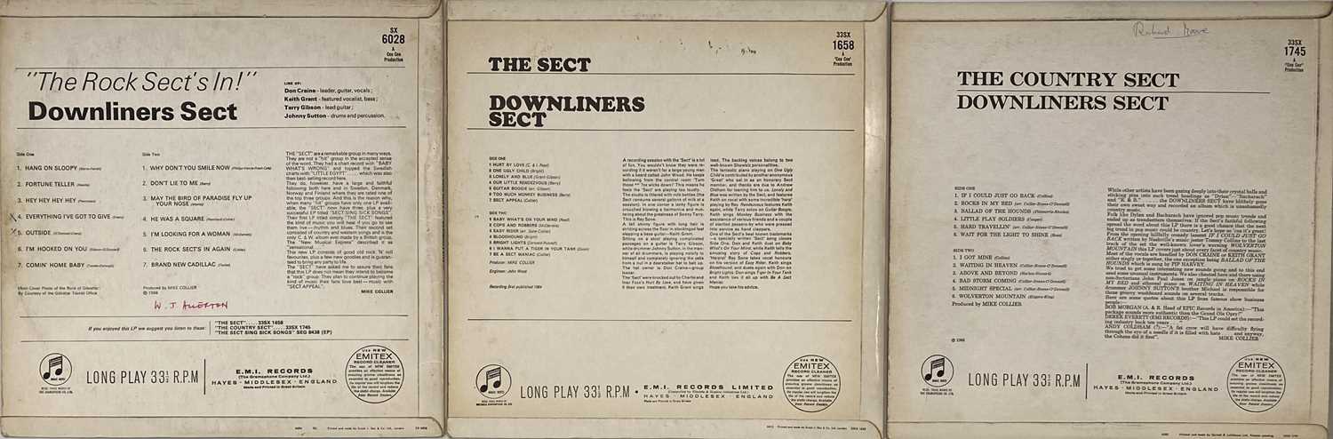 Lot 131 - DOWNLINERS SECT - LP RARITIES PACK