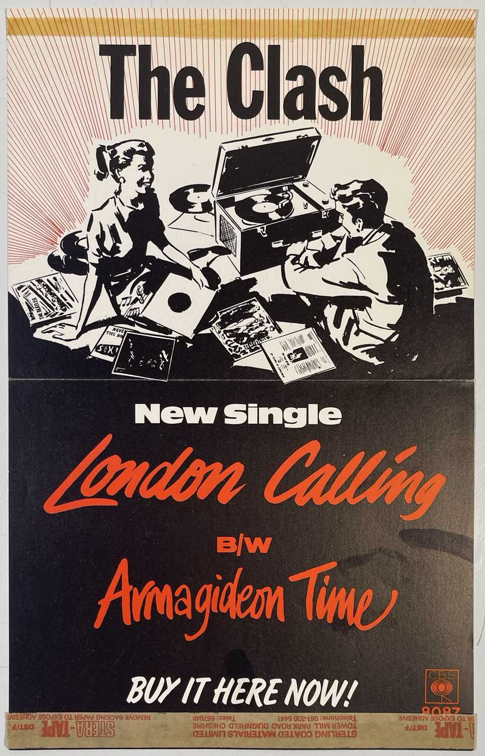 Lot 480 - PUNK MEMORABILIA - THE CLASH - ORIGINAL SHOP