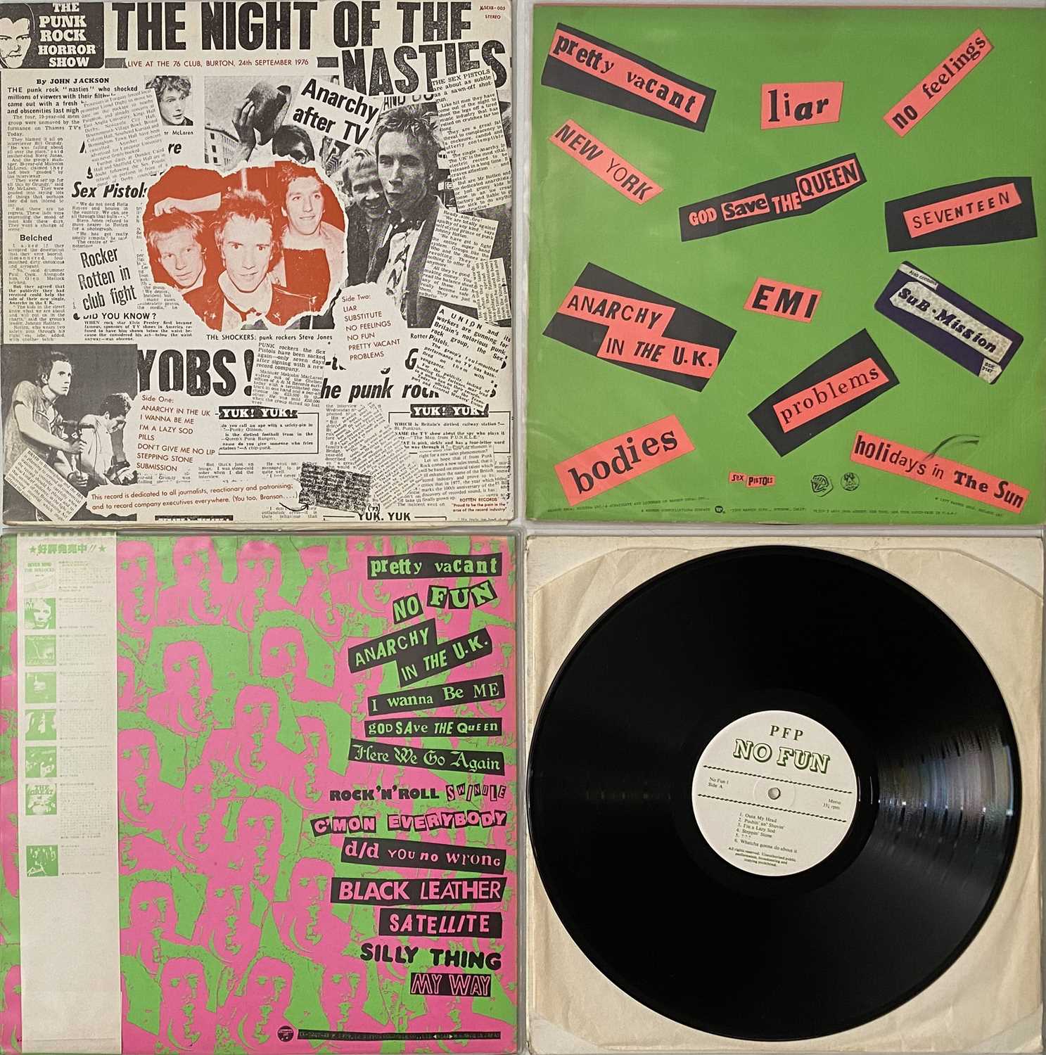 Lot 145 Sex Pistols Lp Pack